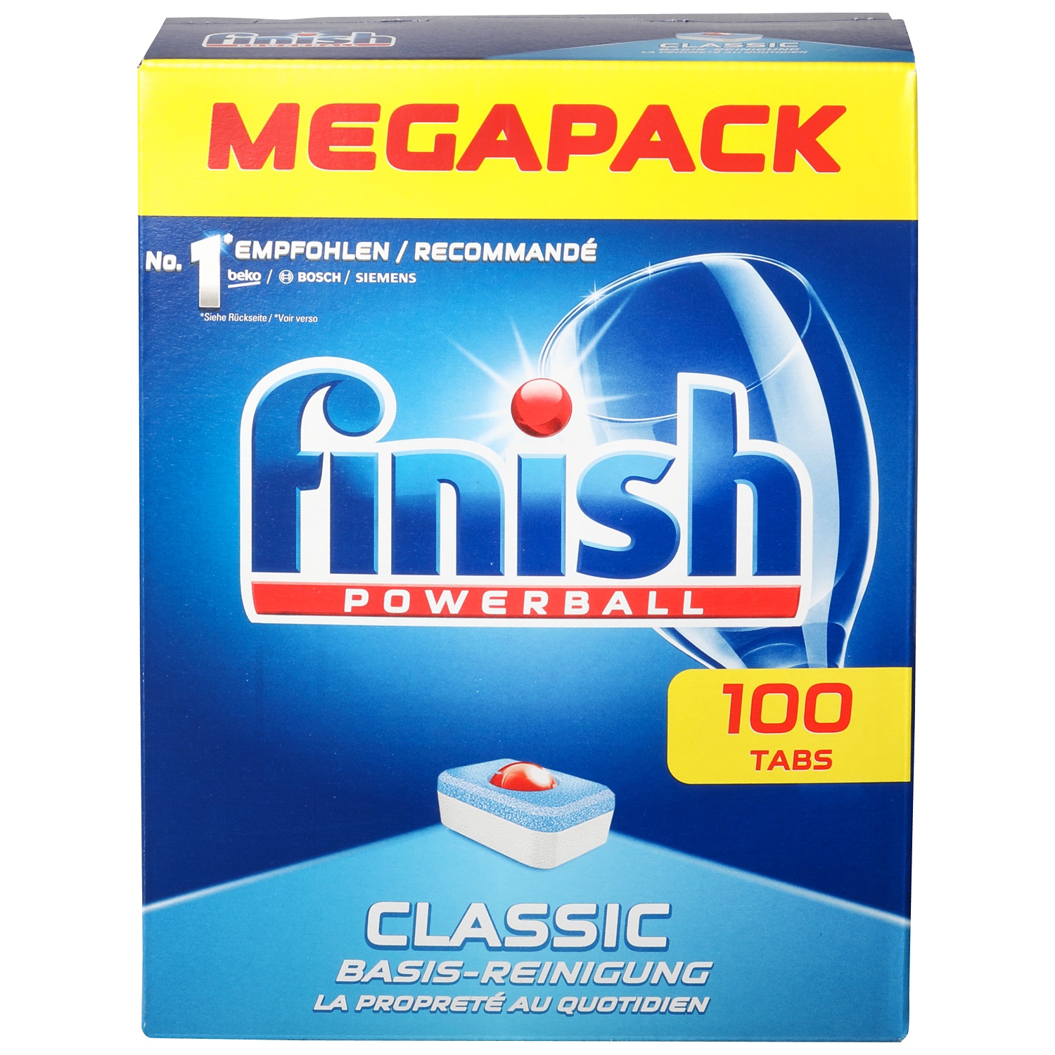 FINISH Tablettes lave-vaisselle, Classic 100 | ALDI SUISSE