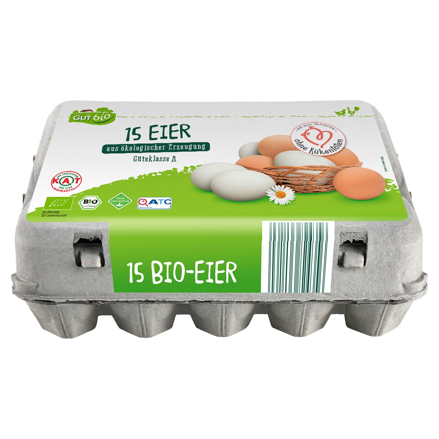 GUT BIO Bio-Eier, 15 Stück | ALDI SÜD