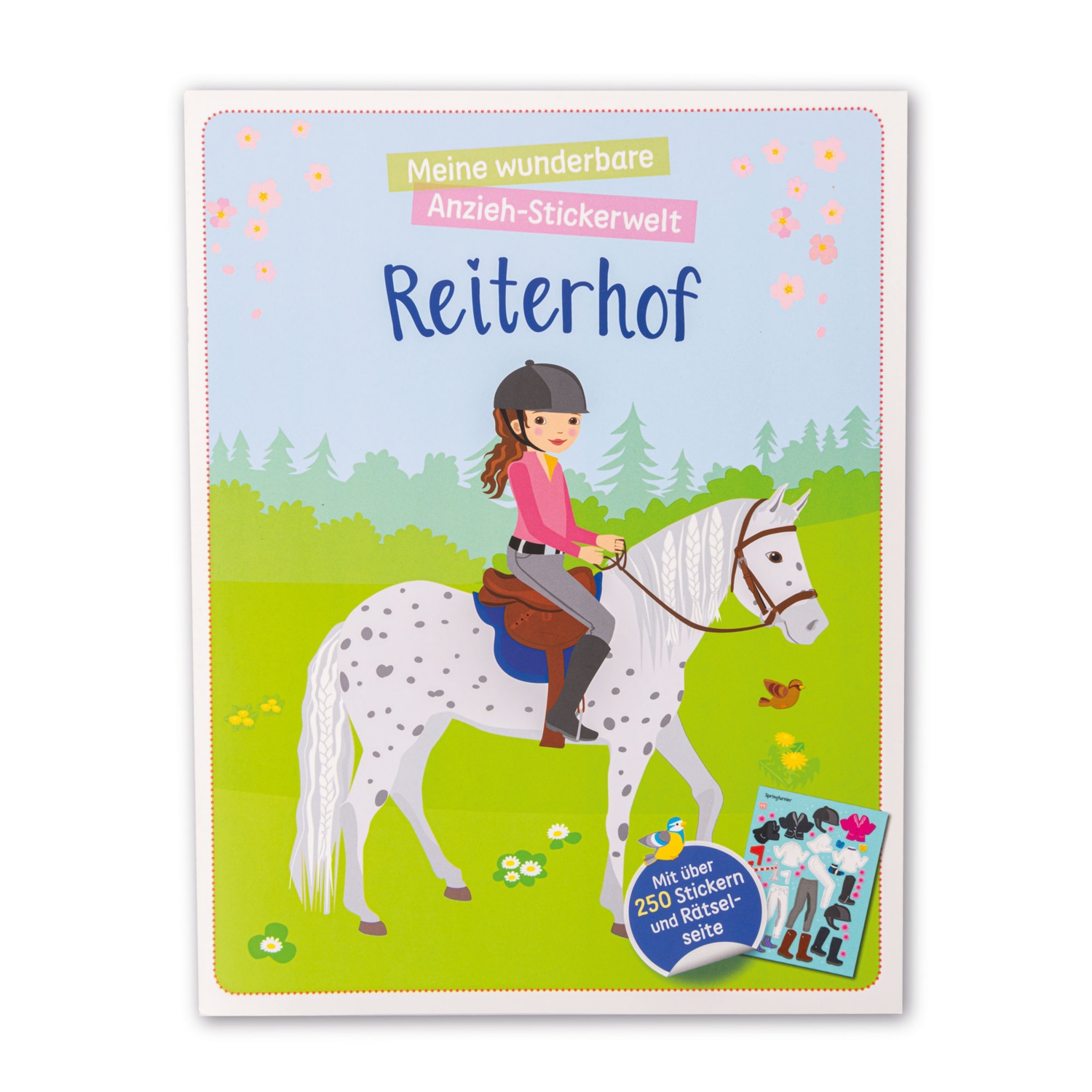 Stickerbuch Anziehpuppe, Reiterhof | HOFER
