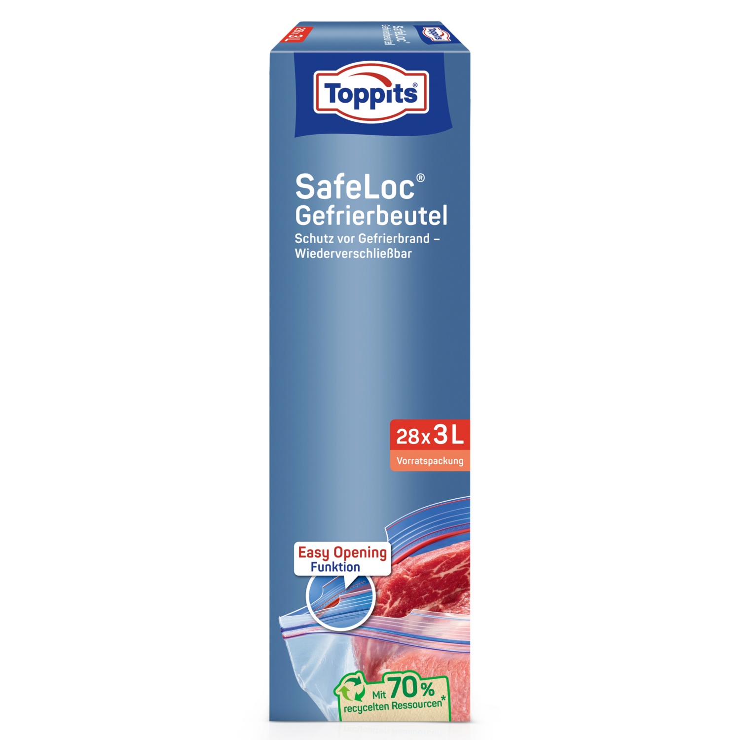 TOPPITS Doppelverschluss-Gefrierbeutel, 3 l | HOFER