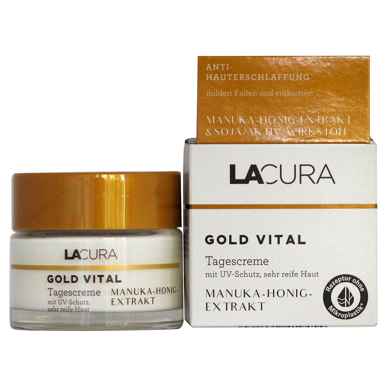 LACURA Gold Vital Gesichtspflege 50 ml, Tagescreme | ALDI SÜD