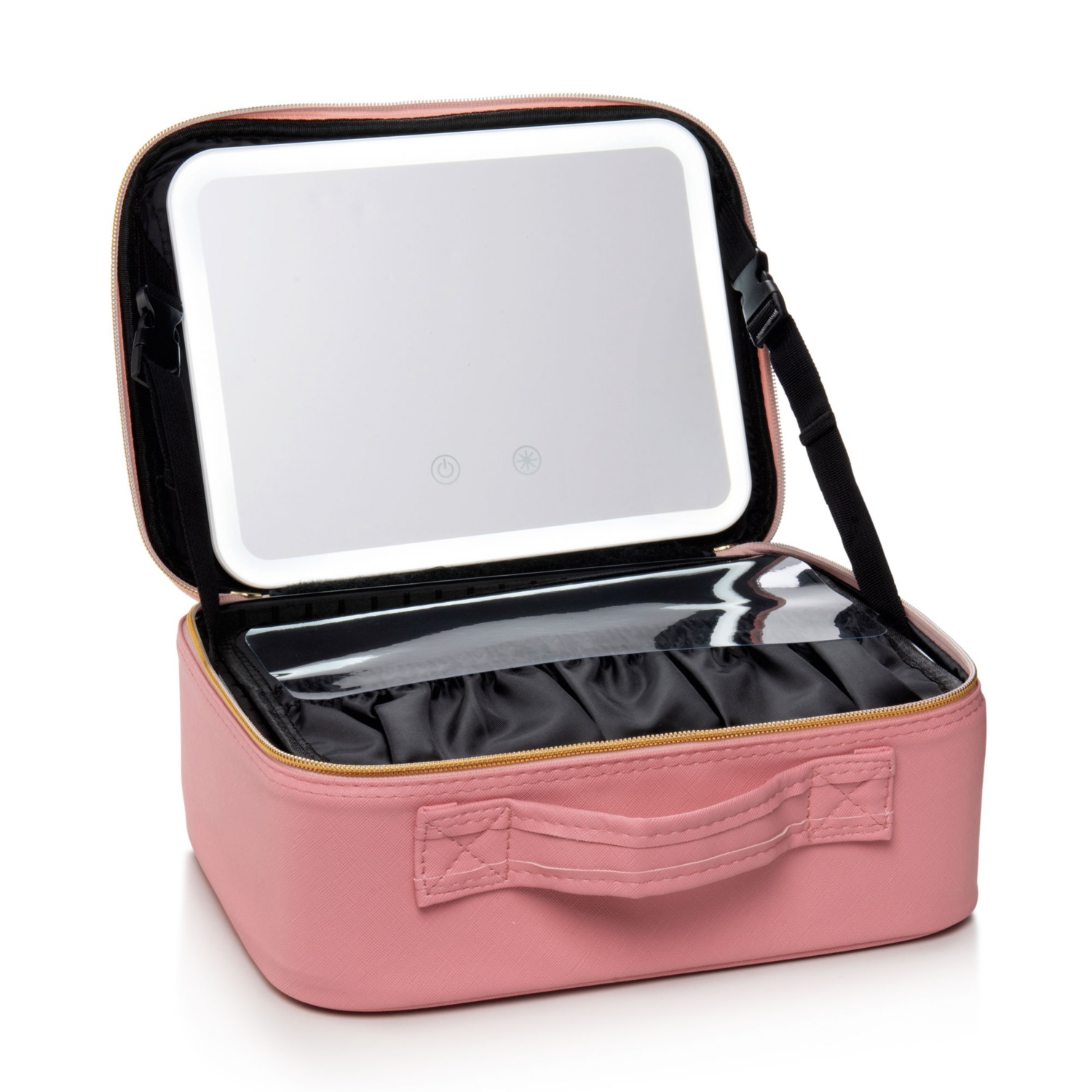 EASY HOME EASYHOME Kosmetikkoffer mit Ringlicht, Rosé | HOFER