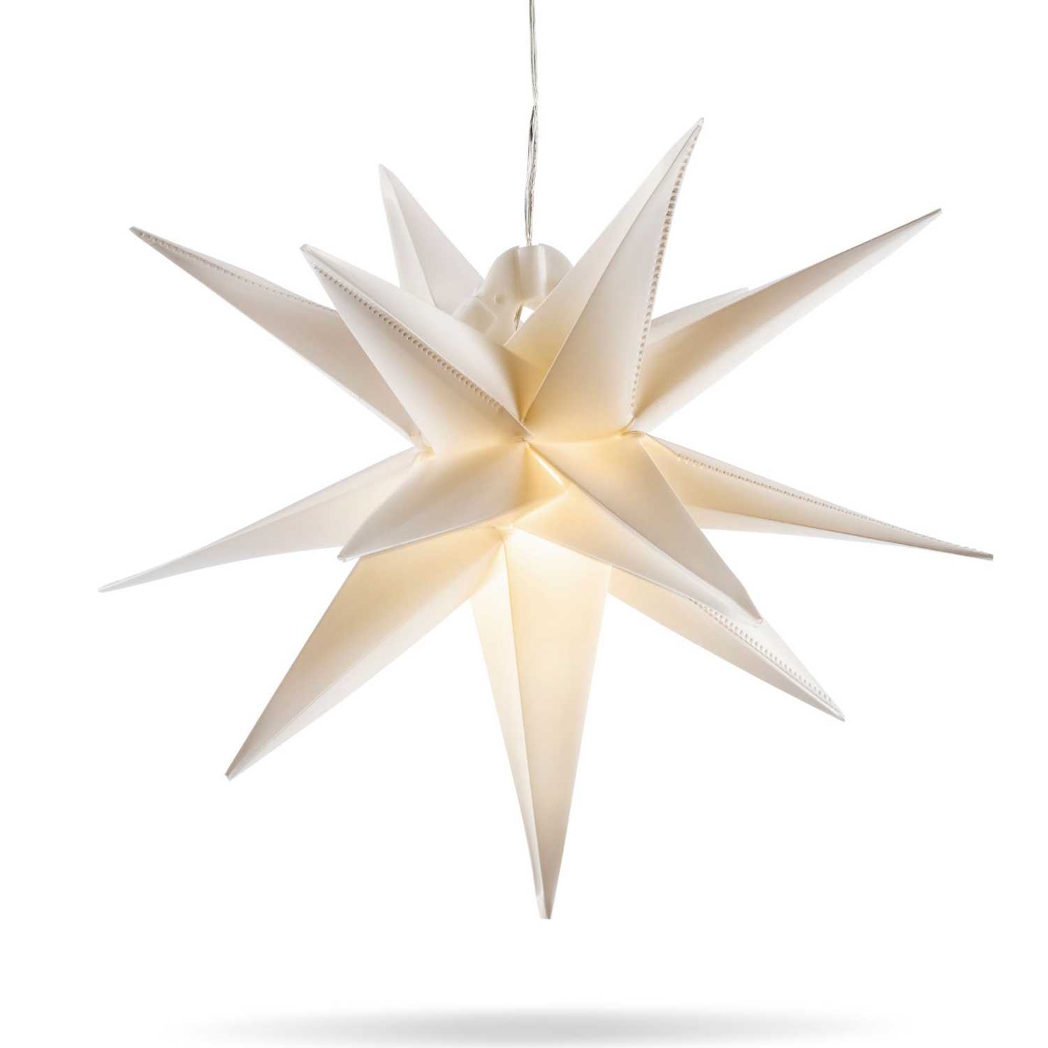 3D Leuchtstern, 1er, Weiss | ALDI SUISSE