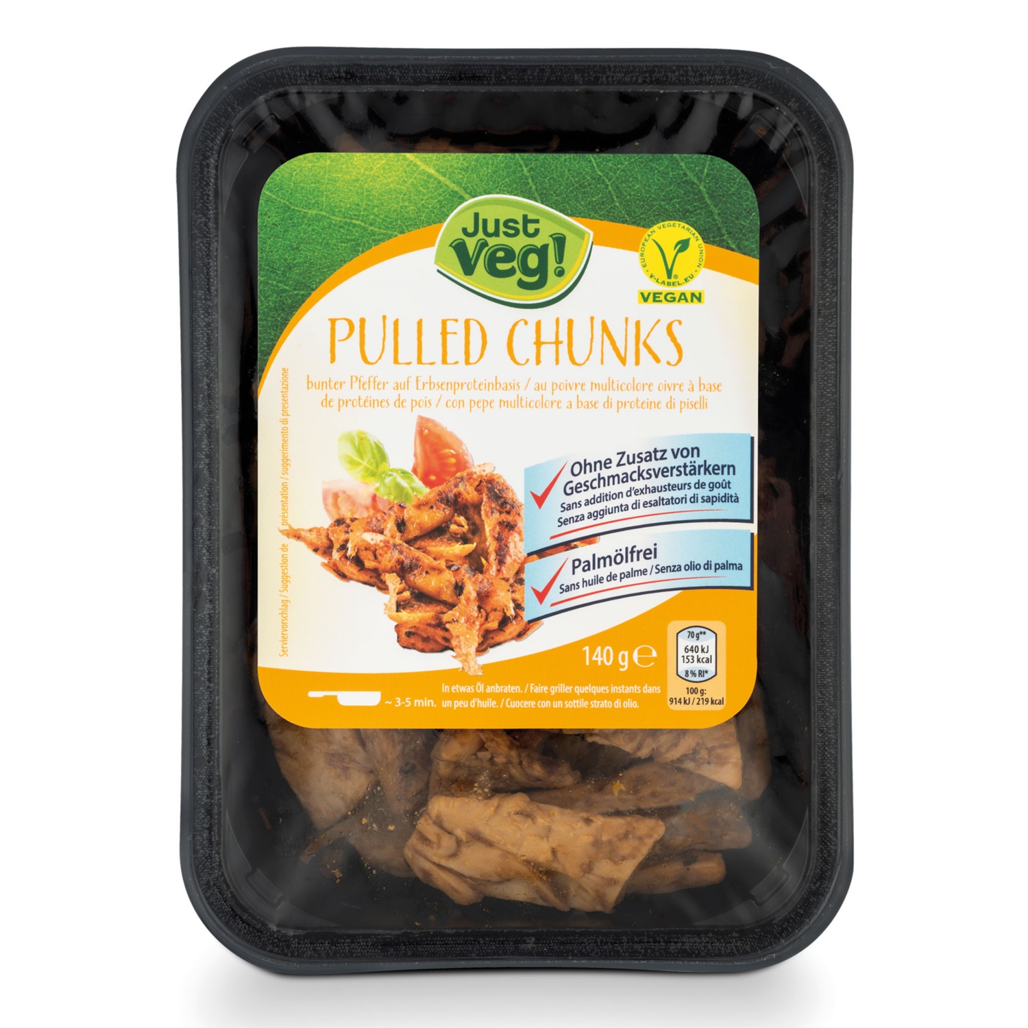 JUST VEG! Pulled Chunks vegan | ALDI SUISSE