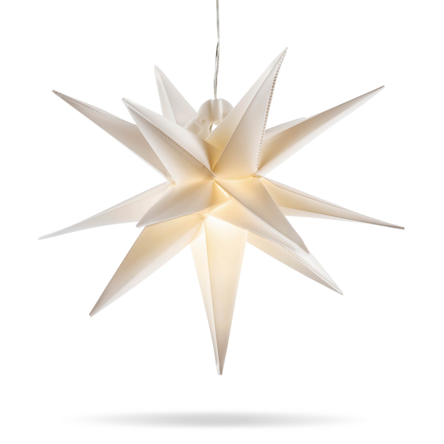 3D Leuchtstern, 1er, Weiss | ALDI SUISSE