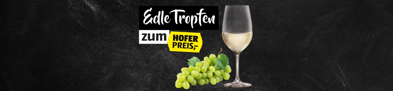 Dauerhaft erhältlich: Getränkesortiment | HOFER