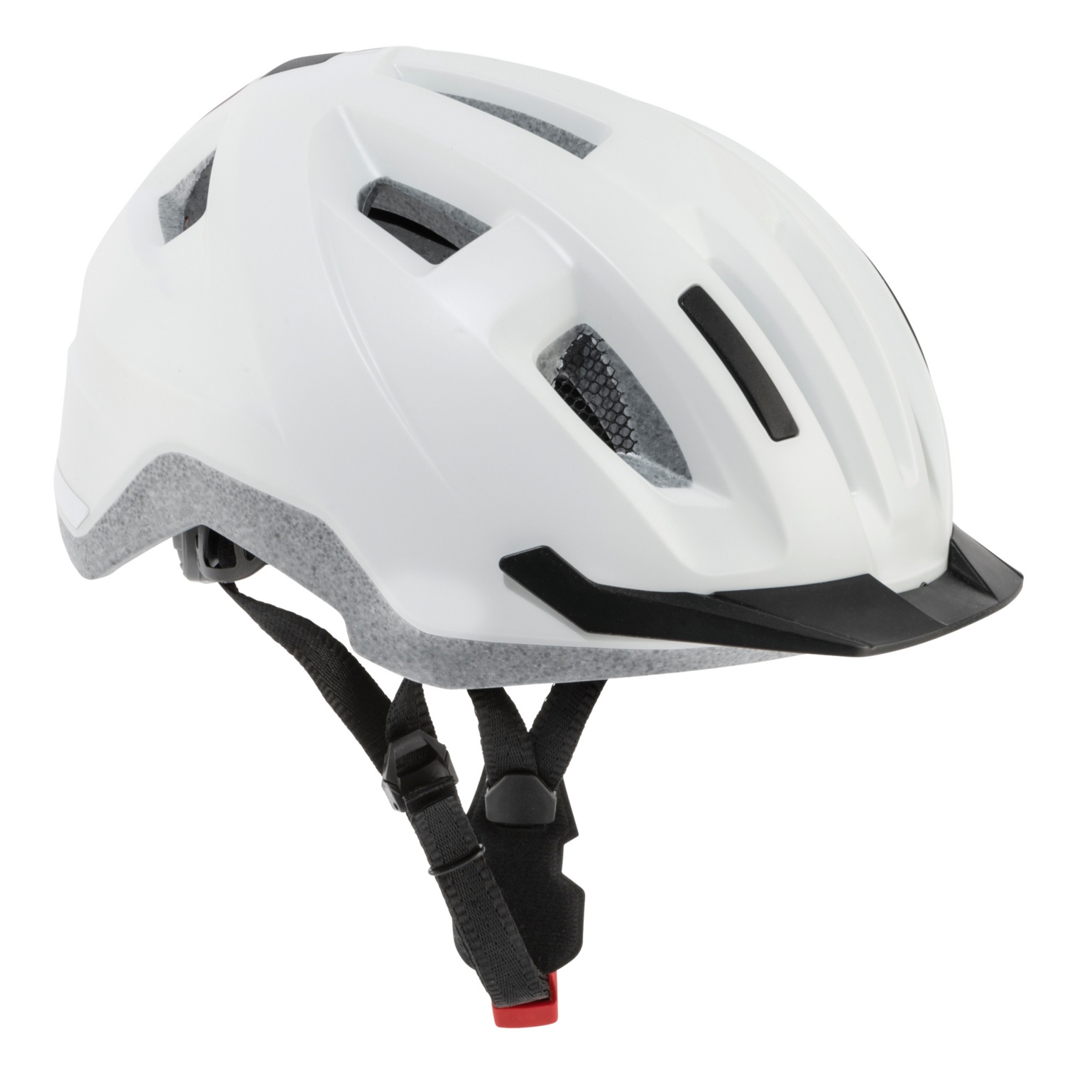 BIKEMATE Fahrradhelm für Erwachsene, Gr. L-XL, Weiß matt | HOFER