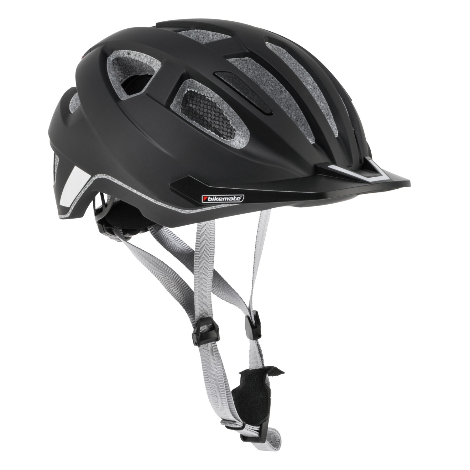BIKEMATE Premium-Fahrradhelm, Größe S-M, Schwarz | HOFER