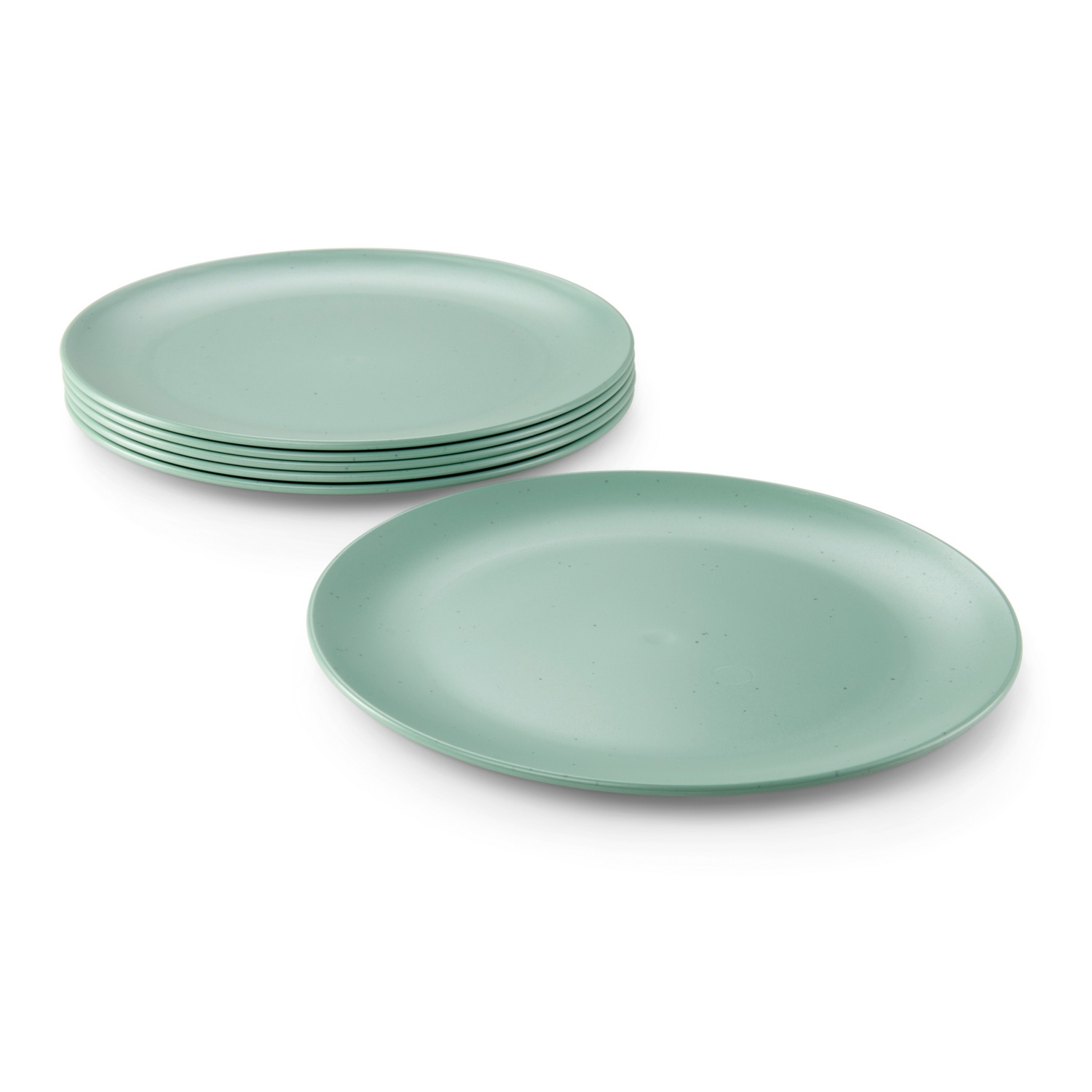 CROFTON Plastik Geschirr, Teller rund, Mint | ALDI SUISSE