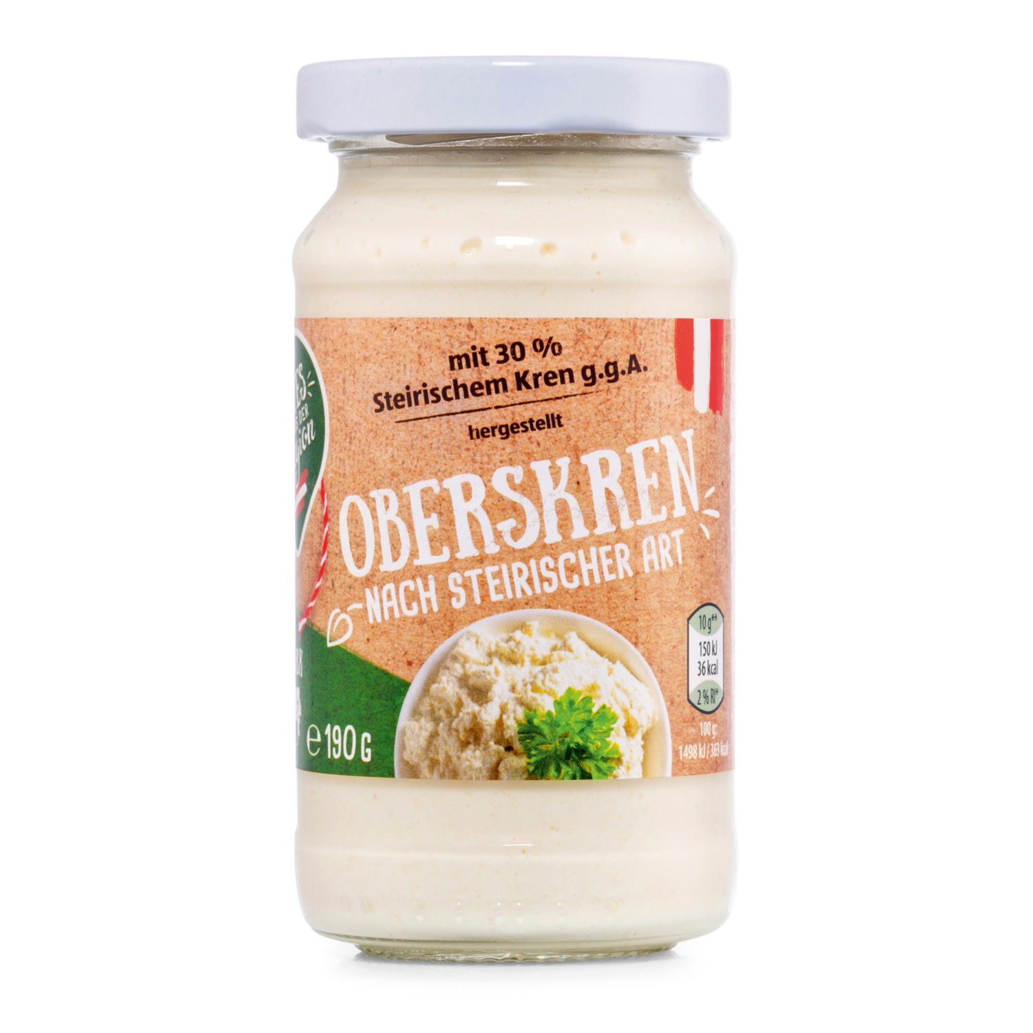 GUTES AUS DER REGION Steirischer Kren, mit Obers | HOFER