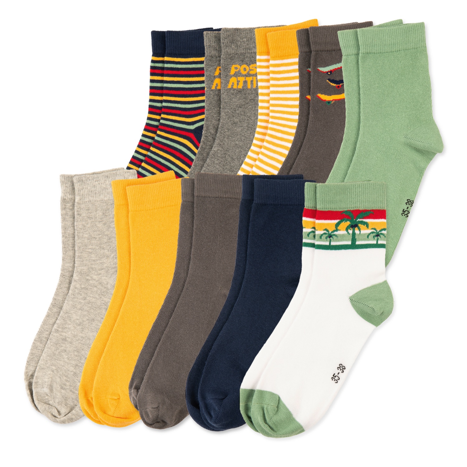 ALIVE ALIVE Kinder-Socken, Gr. 31-34, Palme | HOFER