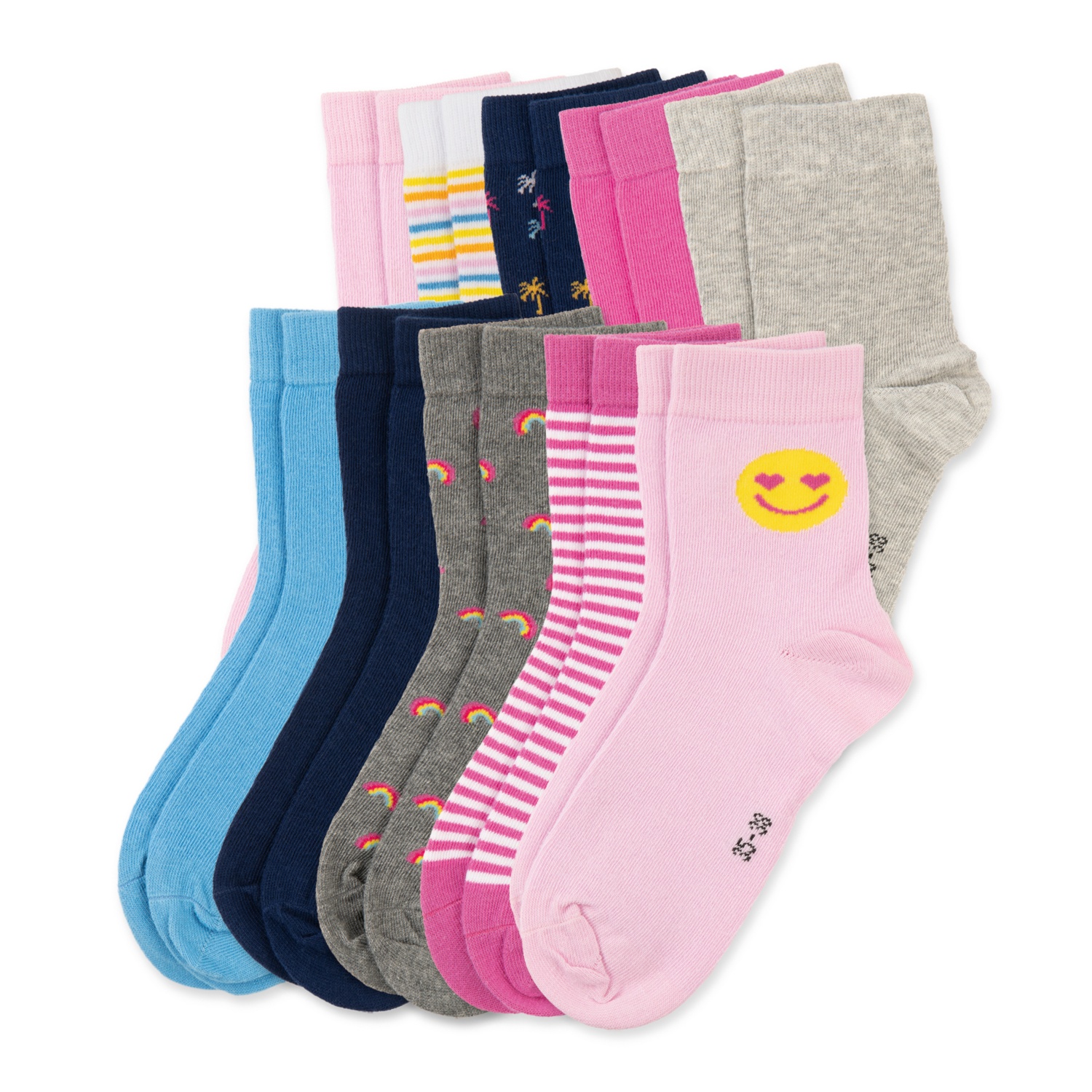 ALIVE ALIVE Kinder-Socken, Gr. 35-38, Regenbogen | HOFER