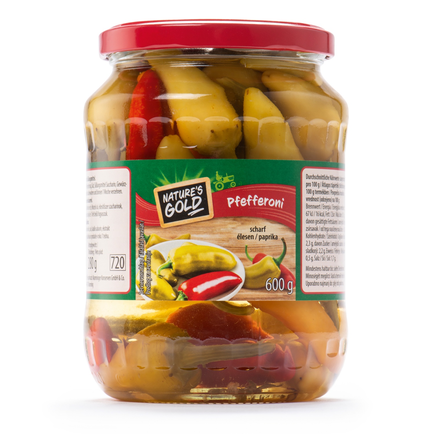 NATURE'S GOLD Pfefferoni, scharf | HOFER