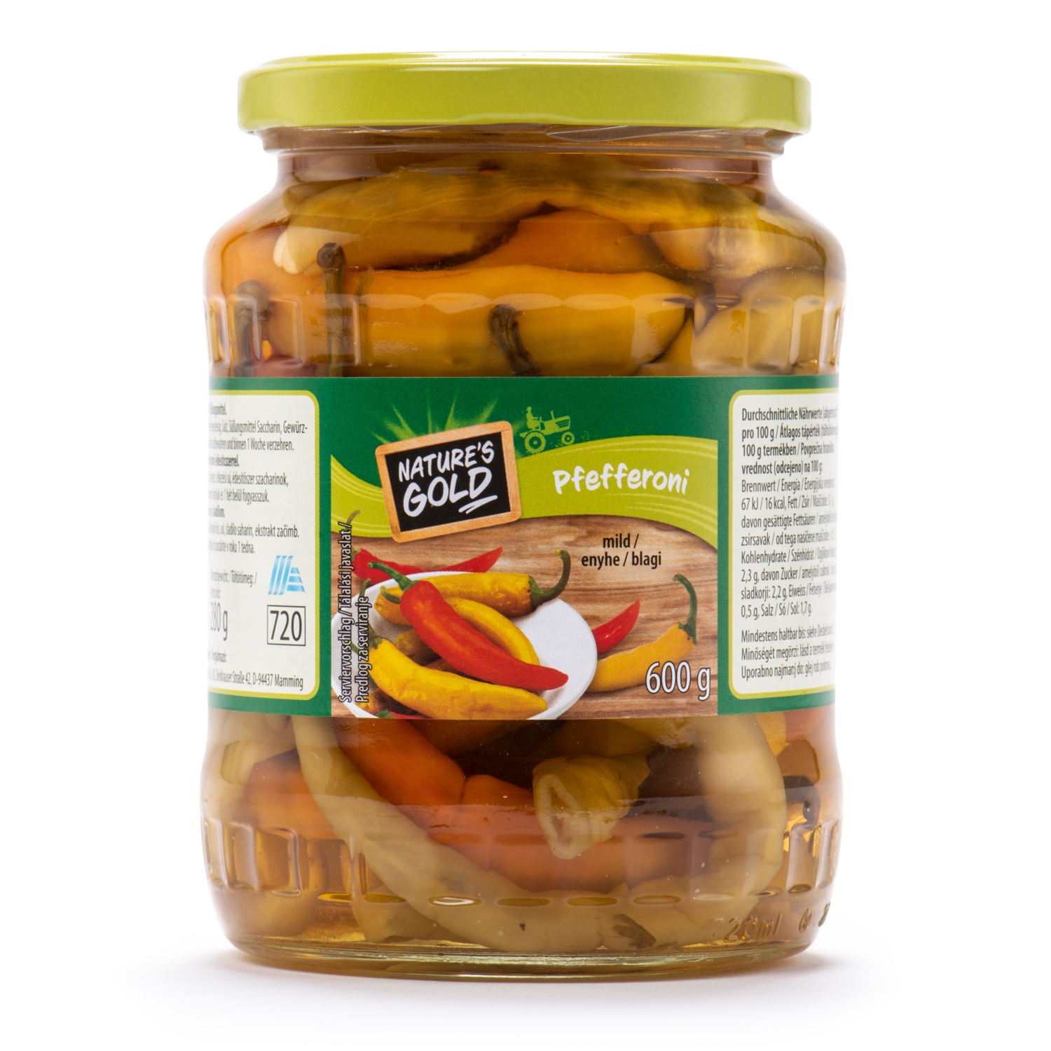 NATURE'S GOLD Pfefferoni, mild | HOFER