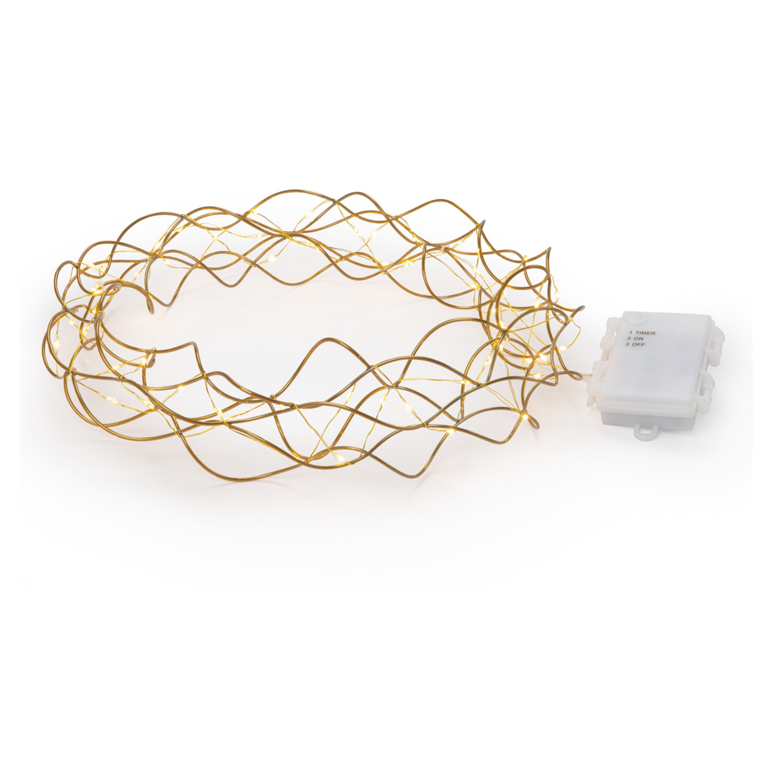 LED-Lichterkranz, Gold | HOFER