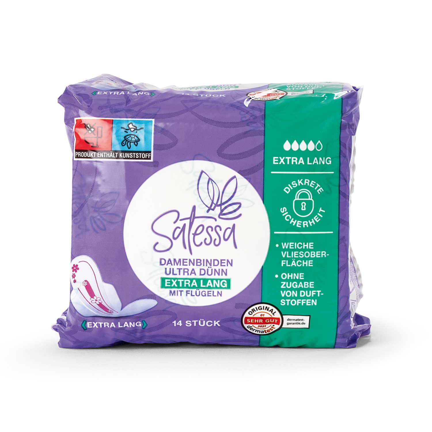 SATESSA Damenbinden Ultra, Super mit Flügel | HOFER