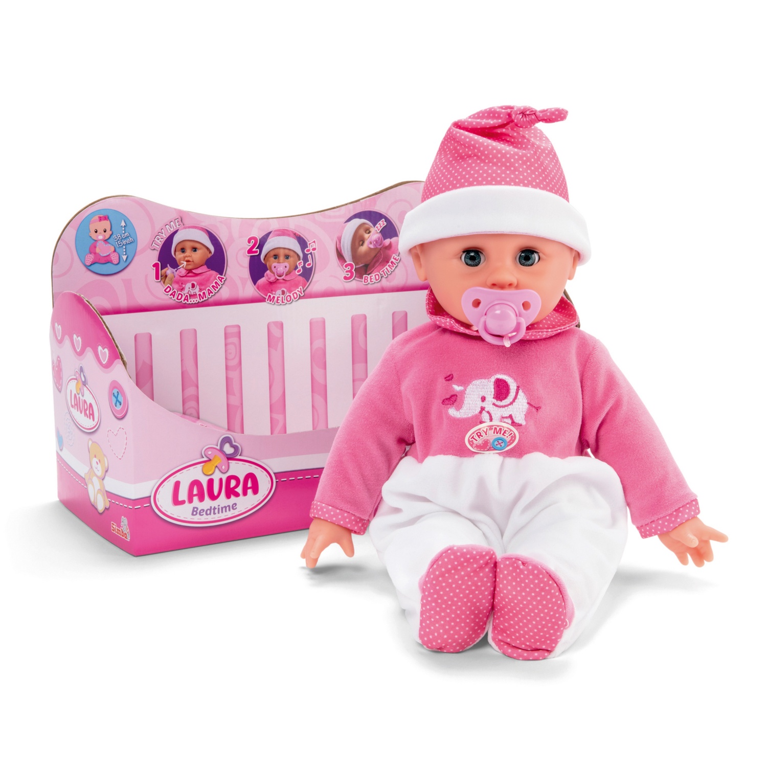 SIMBA Puppe Laura, Rosa | HOFER