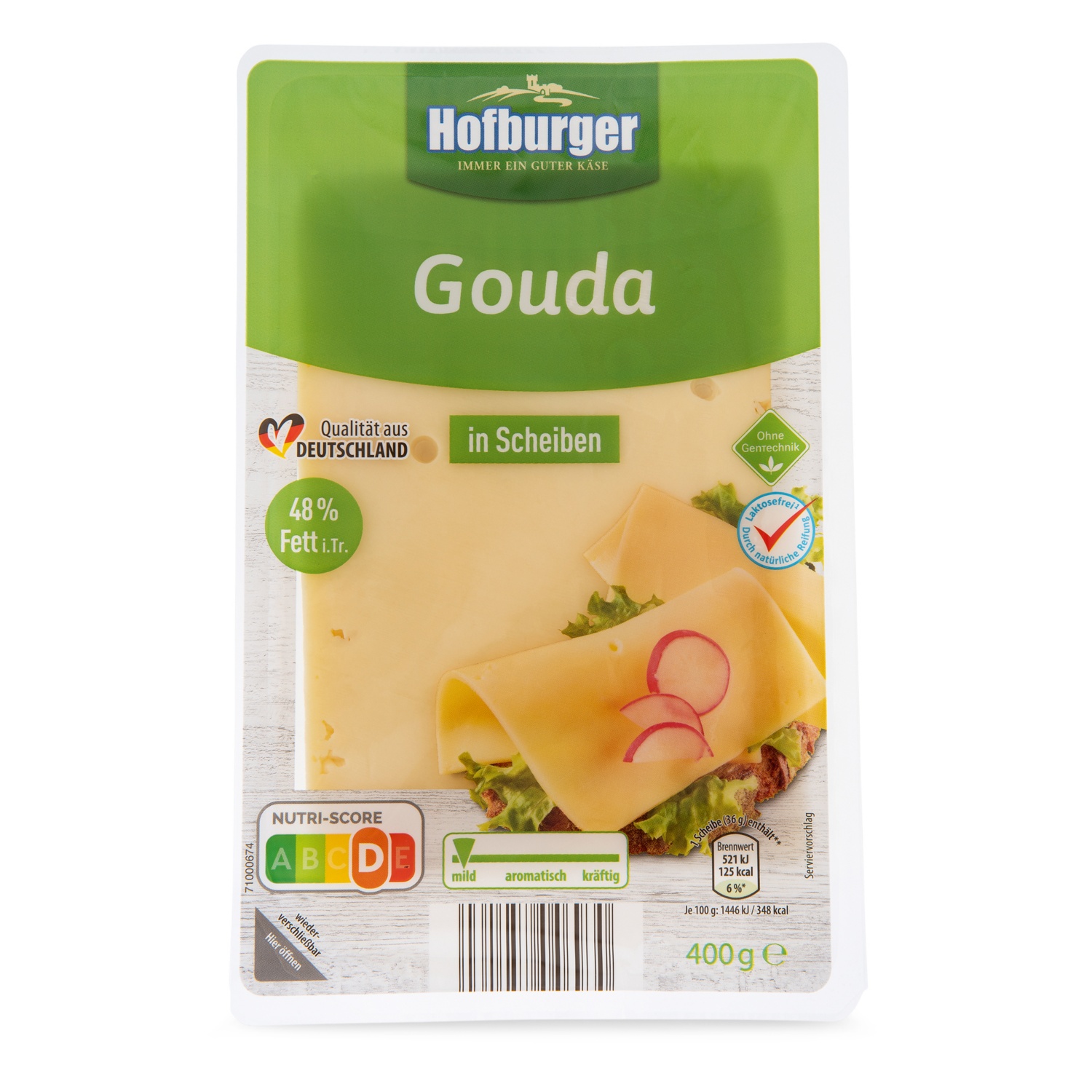 HOFBURGER Gouda, in Scheiben | HOFER