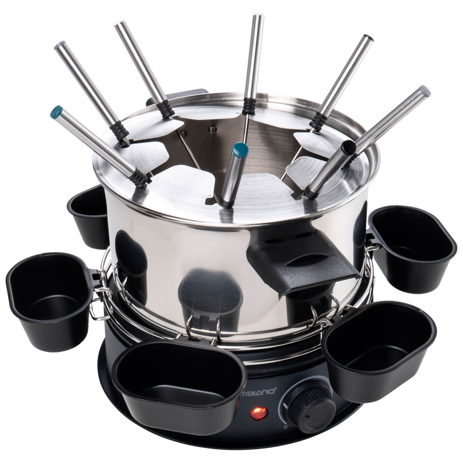 AMBIANO Raclette Grill + Fondue,Fondue mit Sauce | ALDI SUISSE