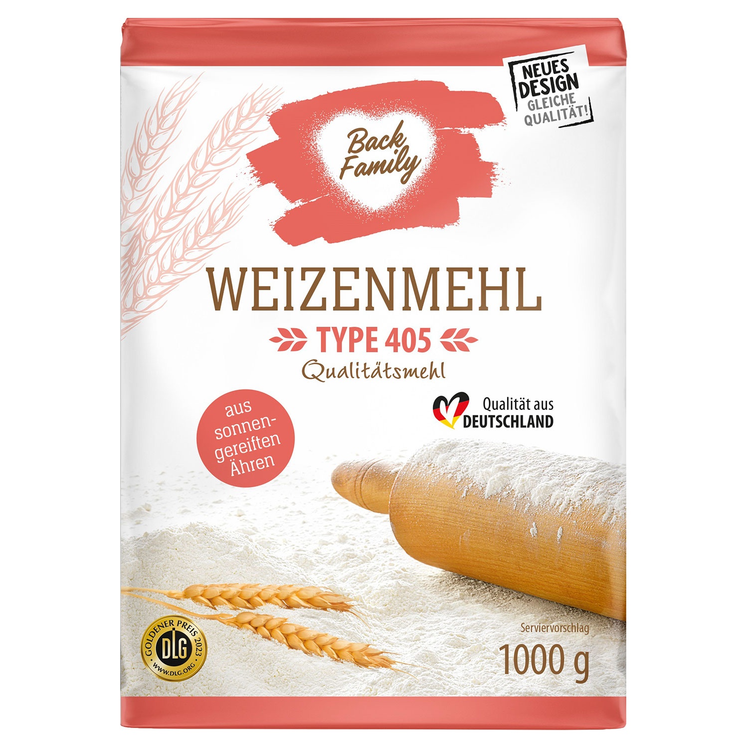 BACK FAMILY Weizenmehl Type 405 1 kg | ALDI SÜD