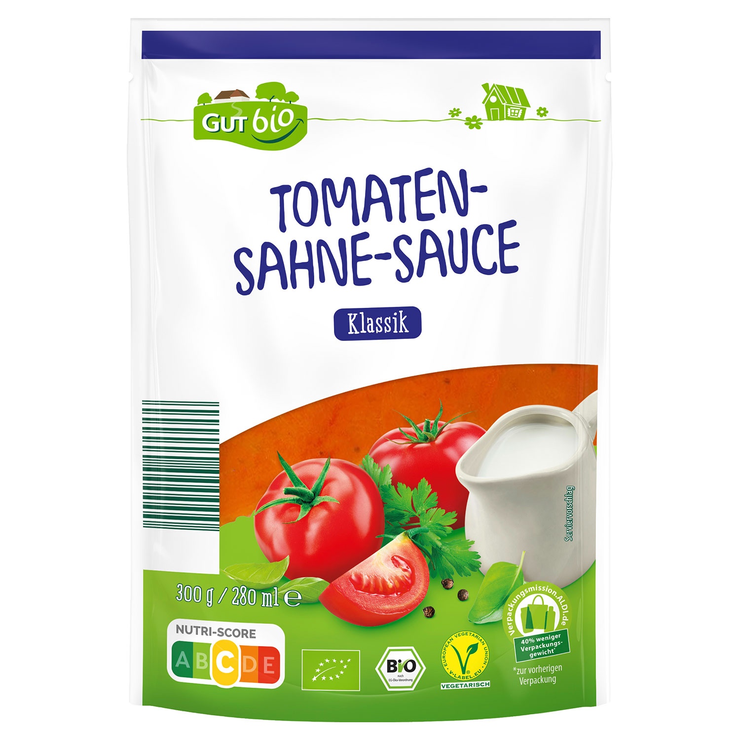 GUT BIO Bio-Tomatensauce 300 g | ALDI SÜD