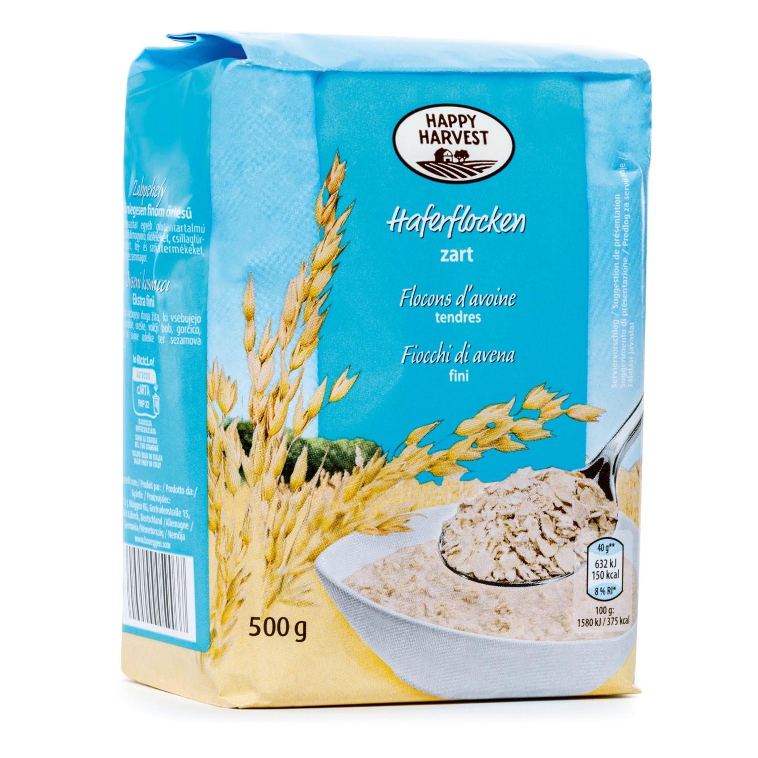 HAPPY HARVEST Haferflocken, Zart | HOFER