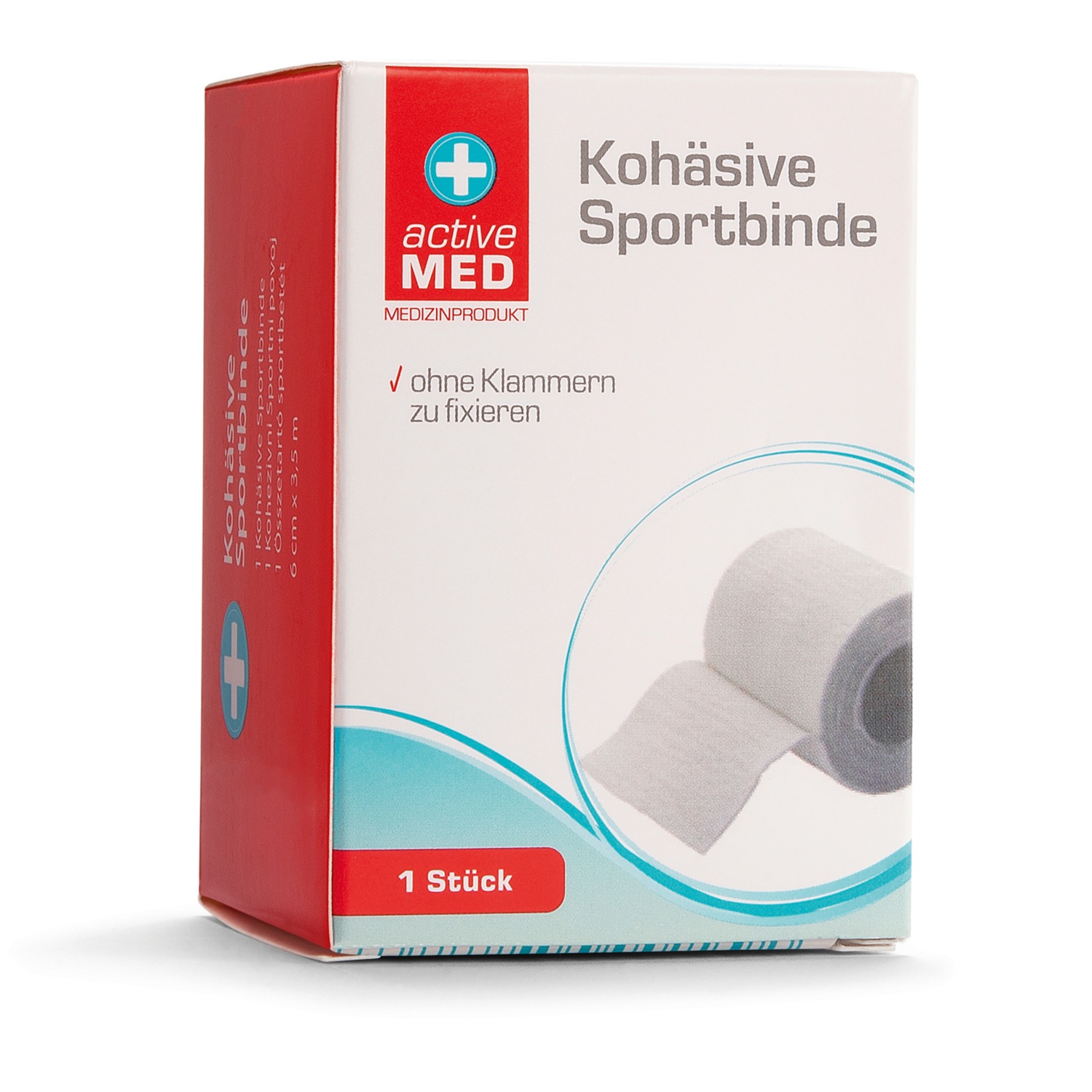 ACTIVE MED Bandagen, Kohäsive Sportbinde, 1 Stück | HOFER