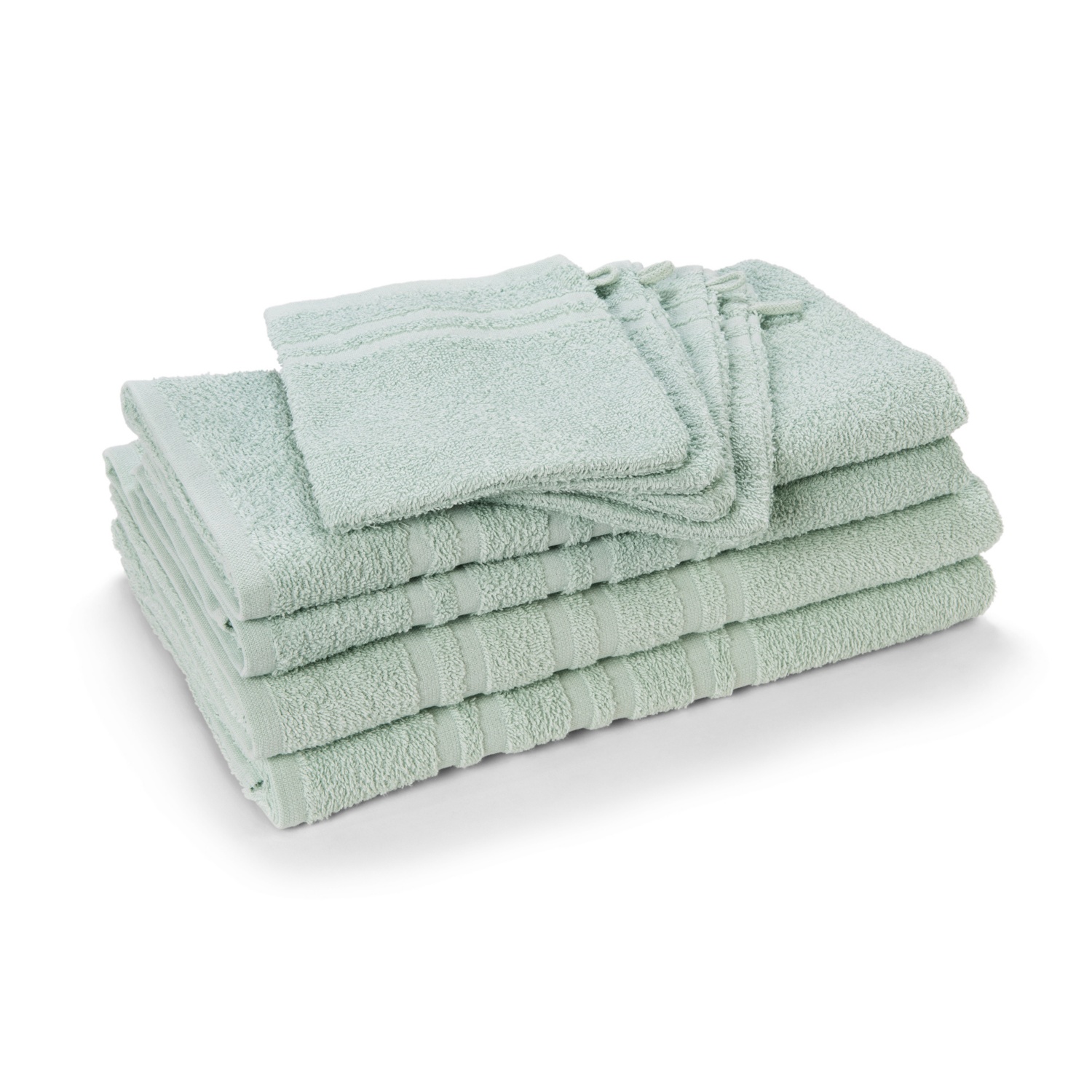 NOVITESSE Frottier-Set Basic, 8er-Set, Mint | HOFER