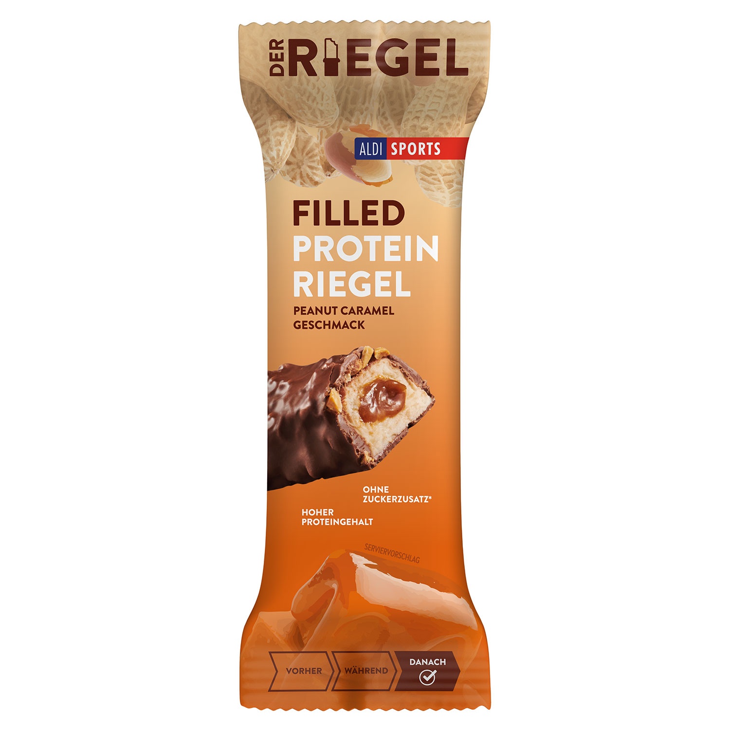 ALDI SPORTS Filled-Protein-Riegel 45 g | ALDI SÜD