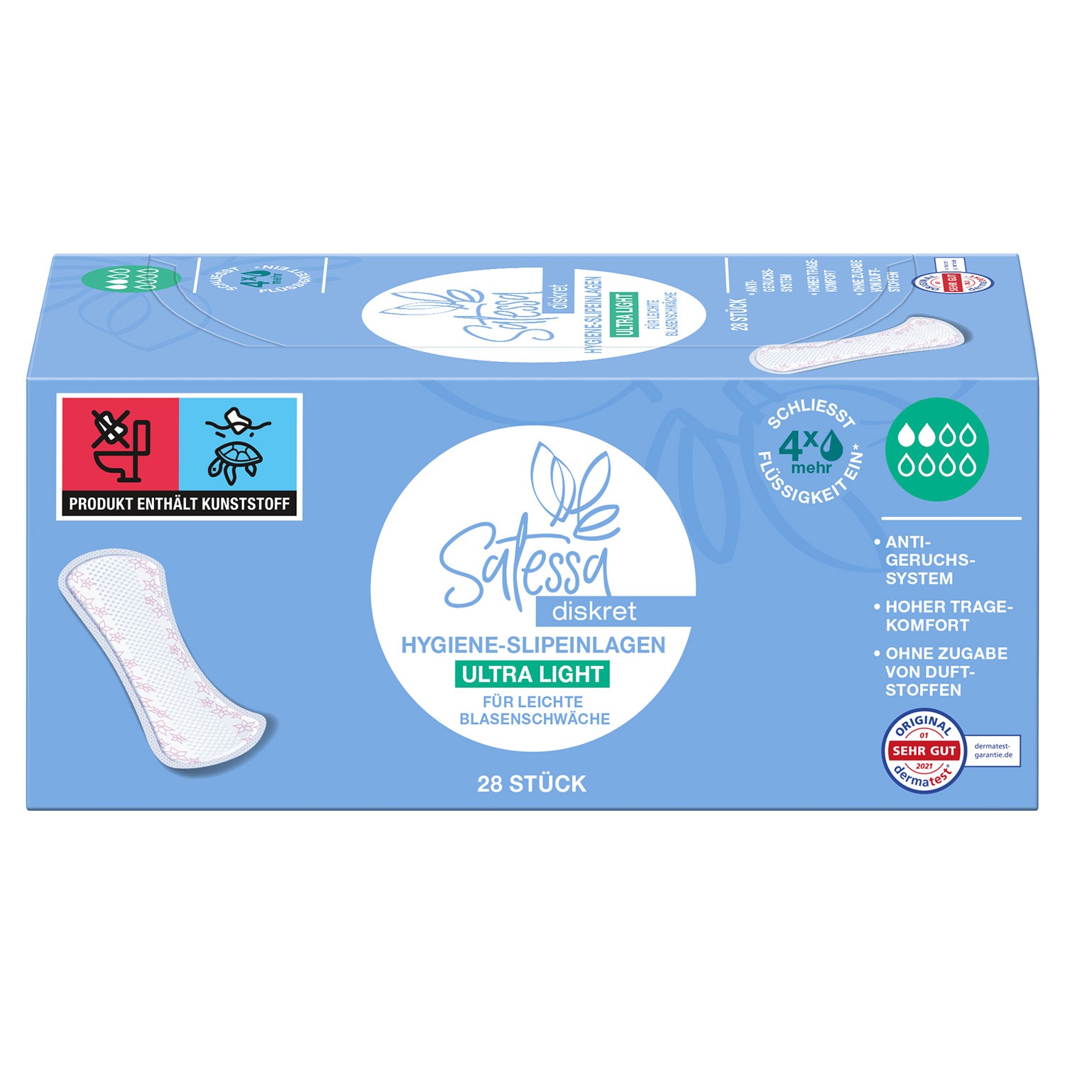SATESSA Hygiene Slipeinlagen, Ultra light 28 Stück | ALDI SÜD