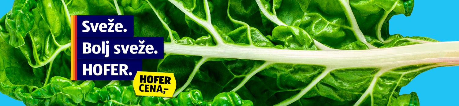 Sveže za vas | HOFER