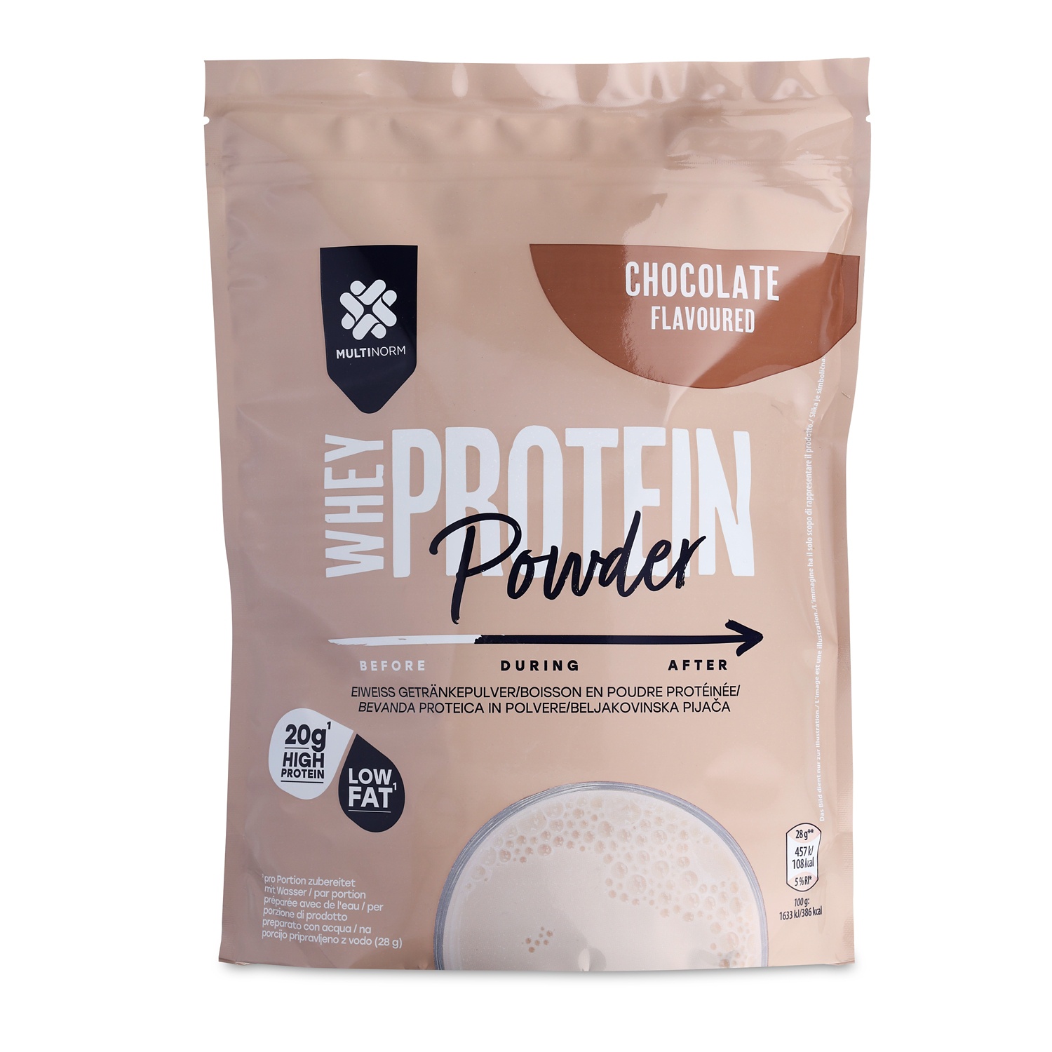 MULTINORM SPORTS Whey Protein Shake, Schokolade | HOFER