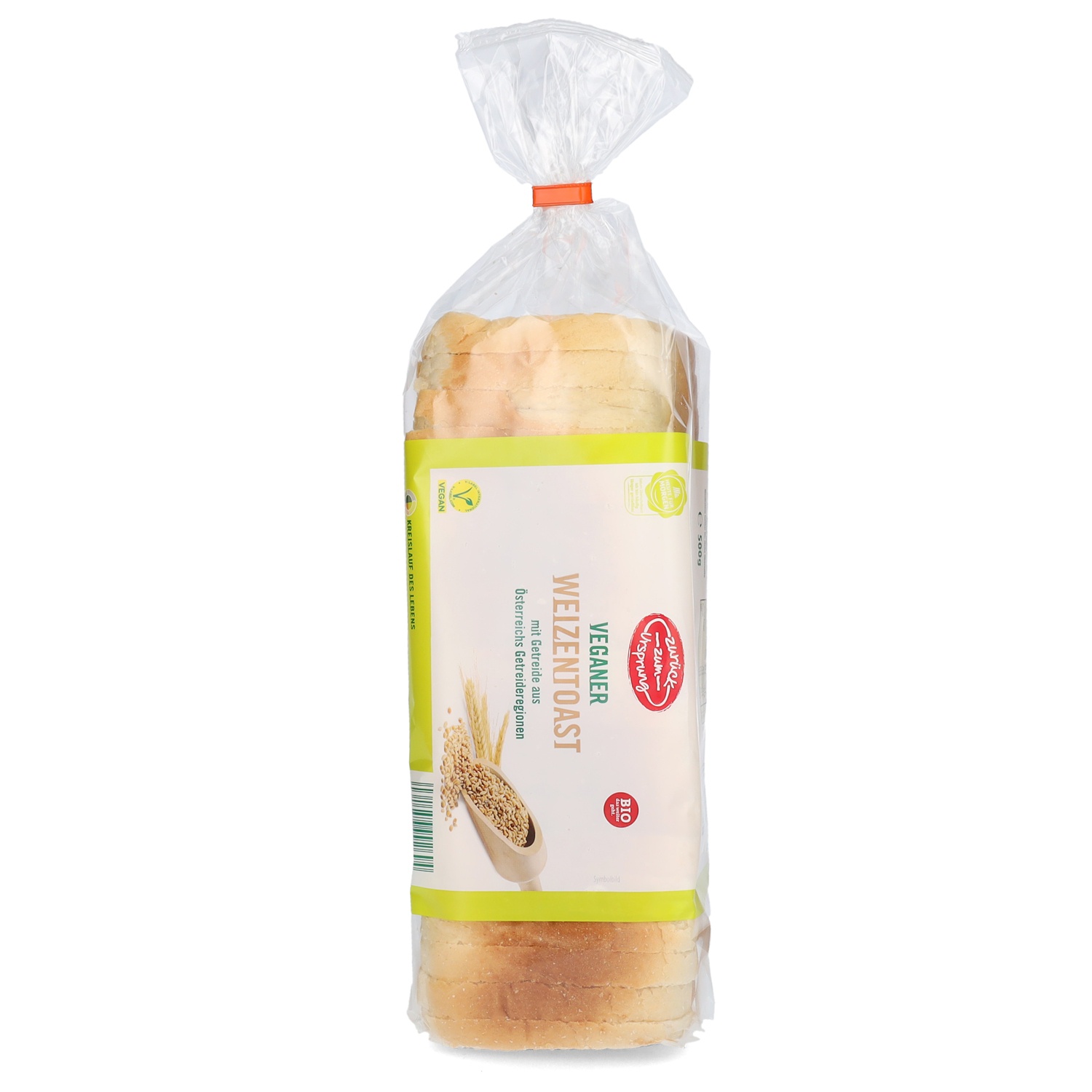 ZURÜCK ZUM URSPRUNG Toast Vegan, Weizen | HOFER
