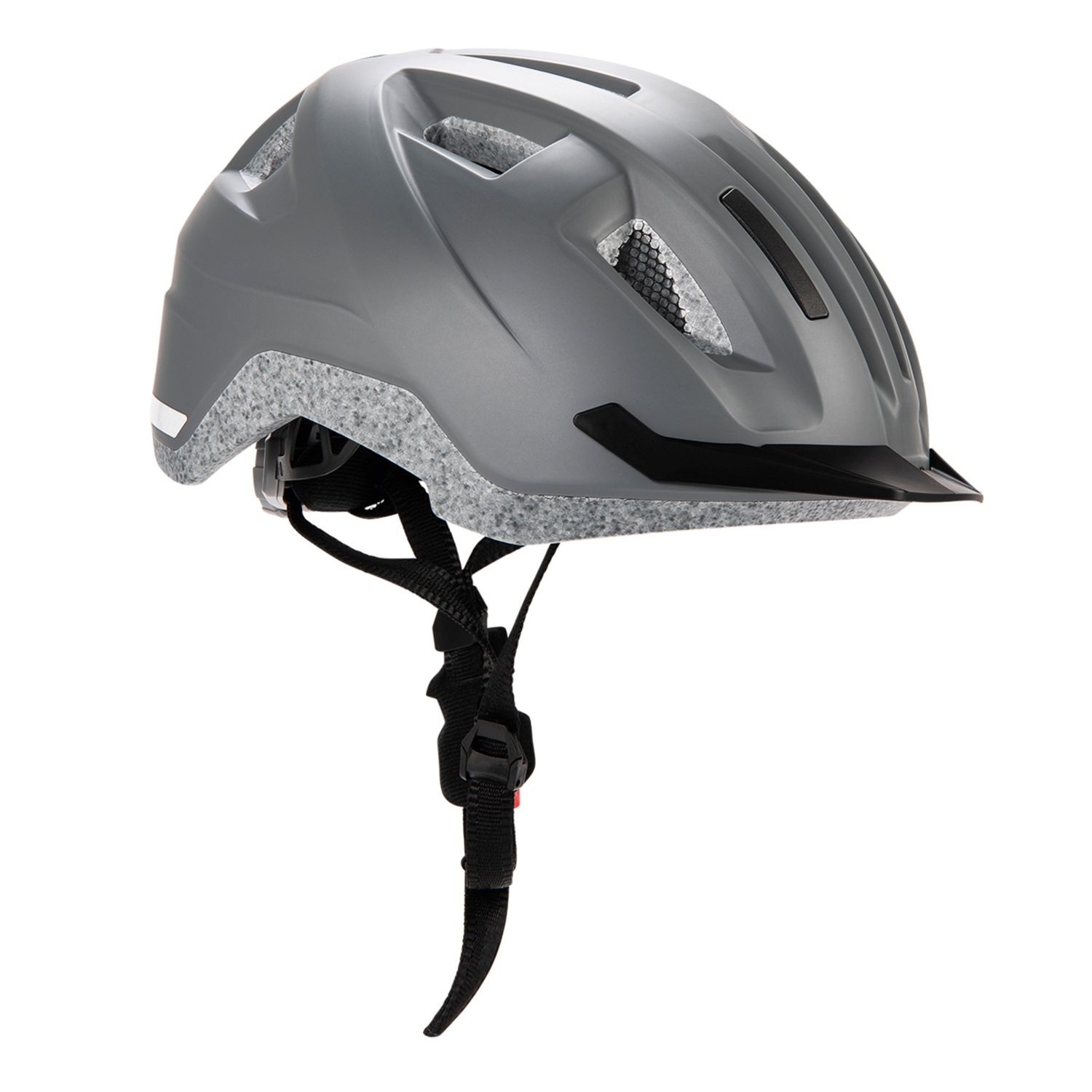 BIKEMATE Fahrradhelm Erwachsene, Gr. S/M, Grau-Matt | HOFER