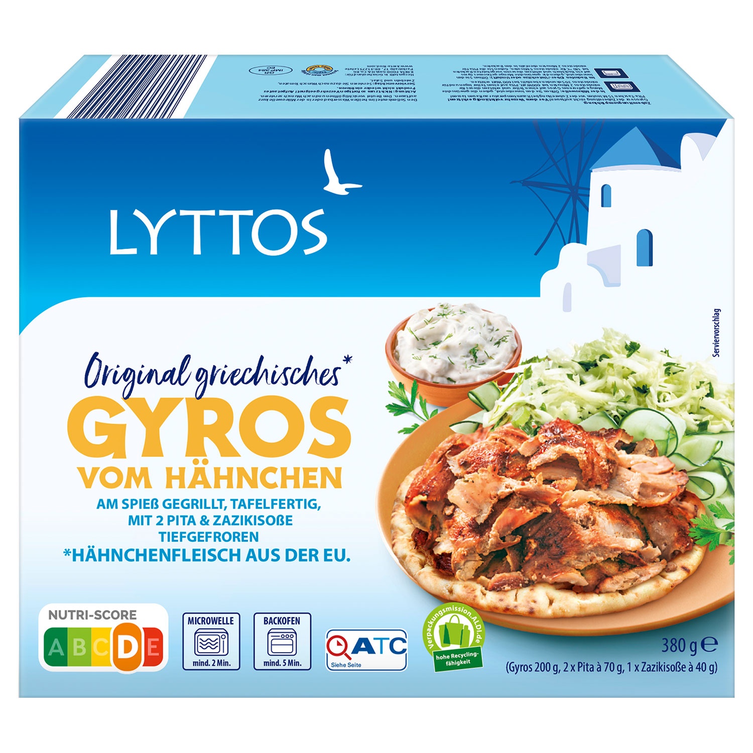 LYTTOS Gyros mit Pitas 380 g | ALDI SÜD