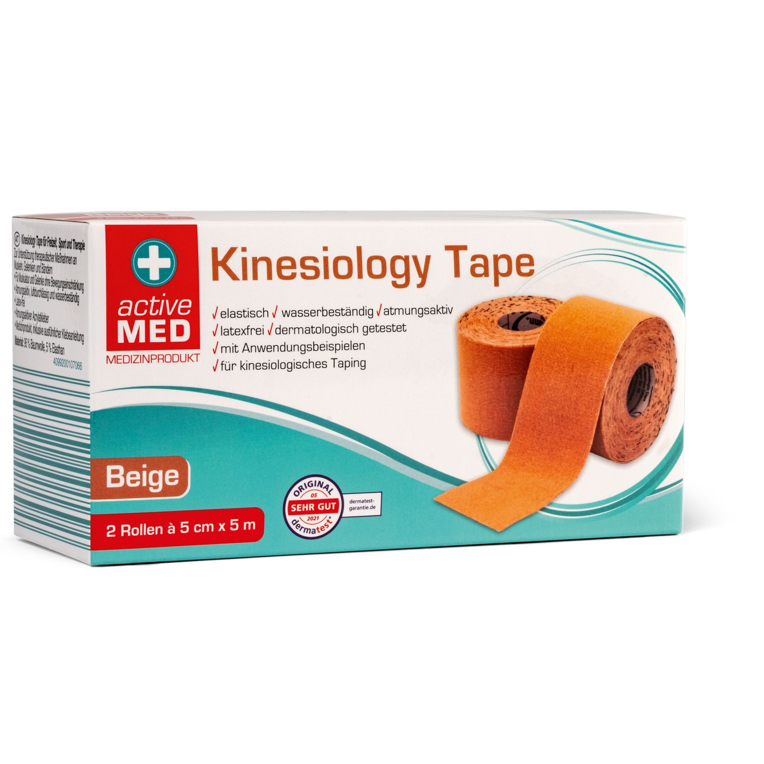 ACTIVE MED Kinesiology Tape, Beige | HOFER