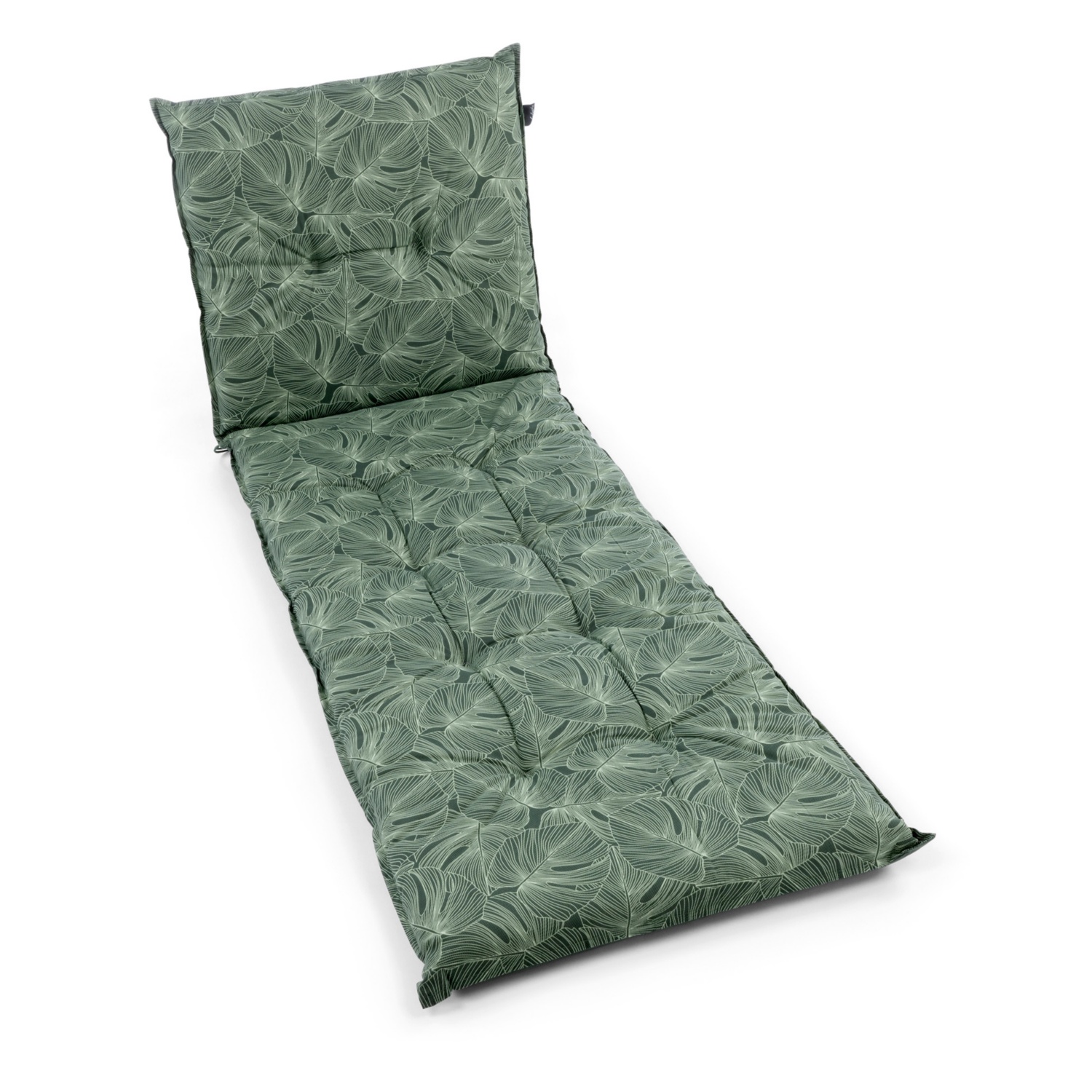 BELAVI Liegenauflage bedruckt, Blatt Print, Grün | HOFER