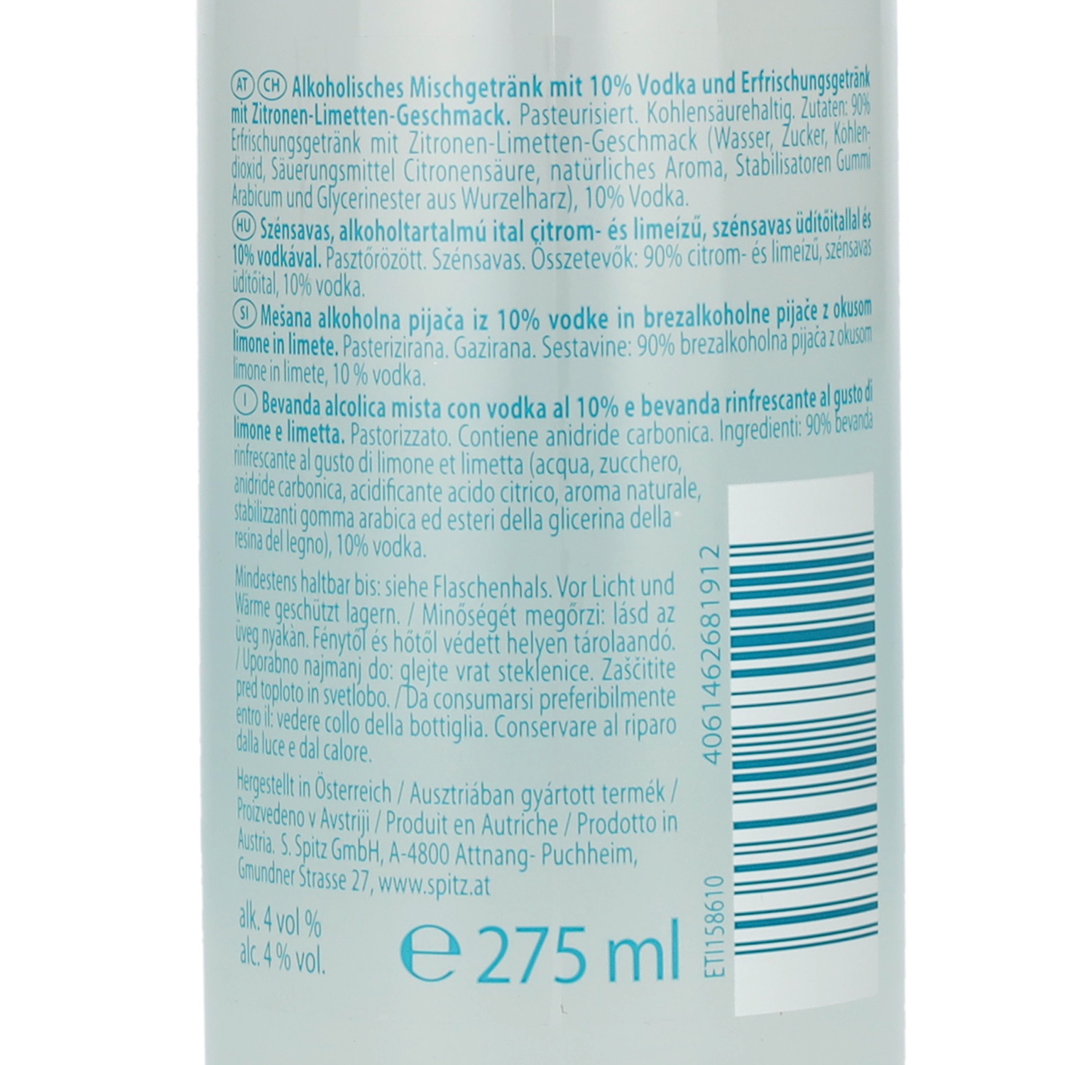 ZARANOFF Vodka Ice Lemon | HOFER