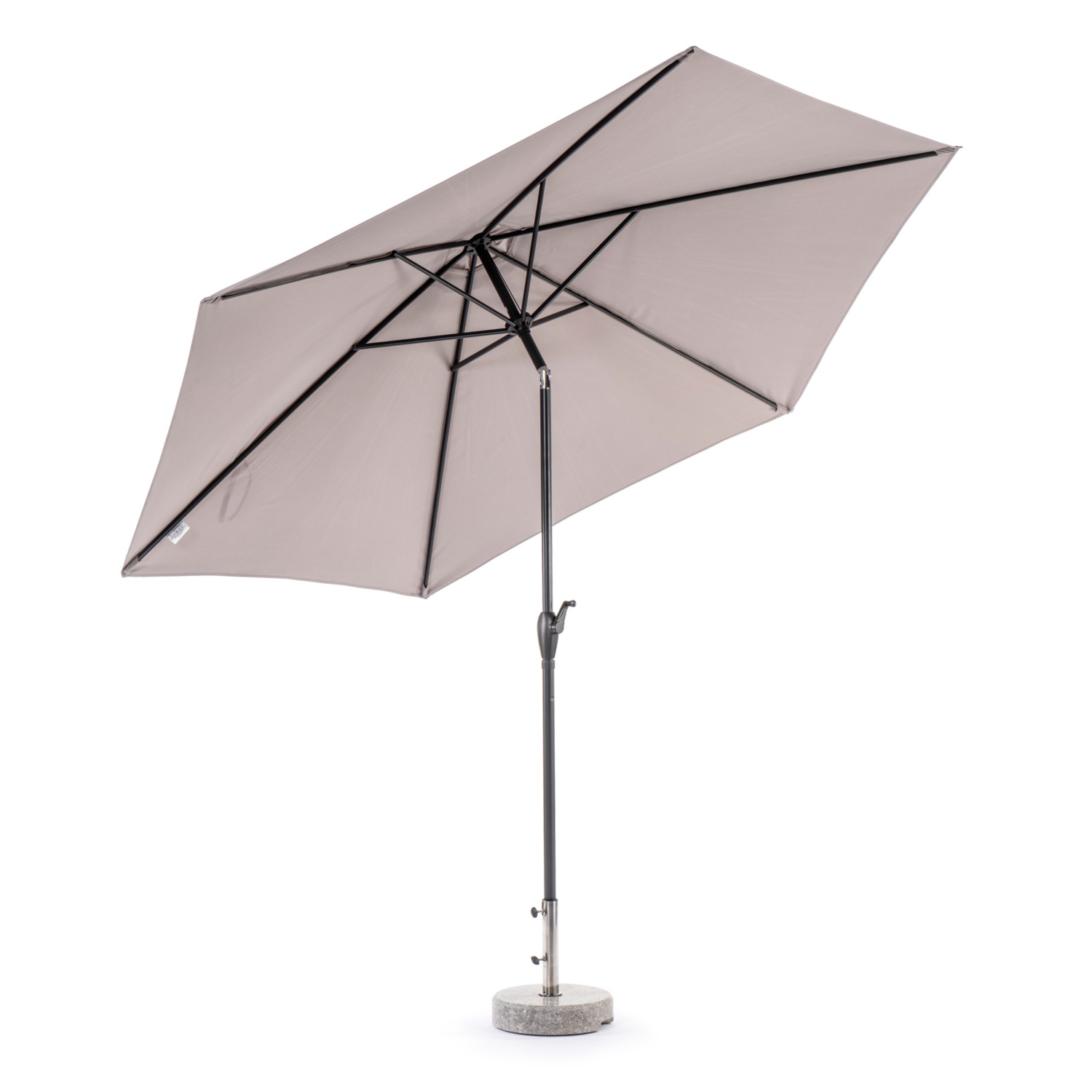 BELAVI Alu-Sonnenschirm 3 m, Hellgrau | ALDI SUISSE