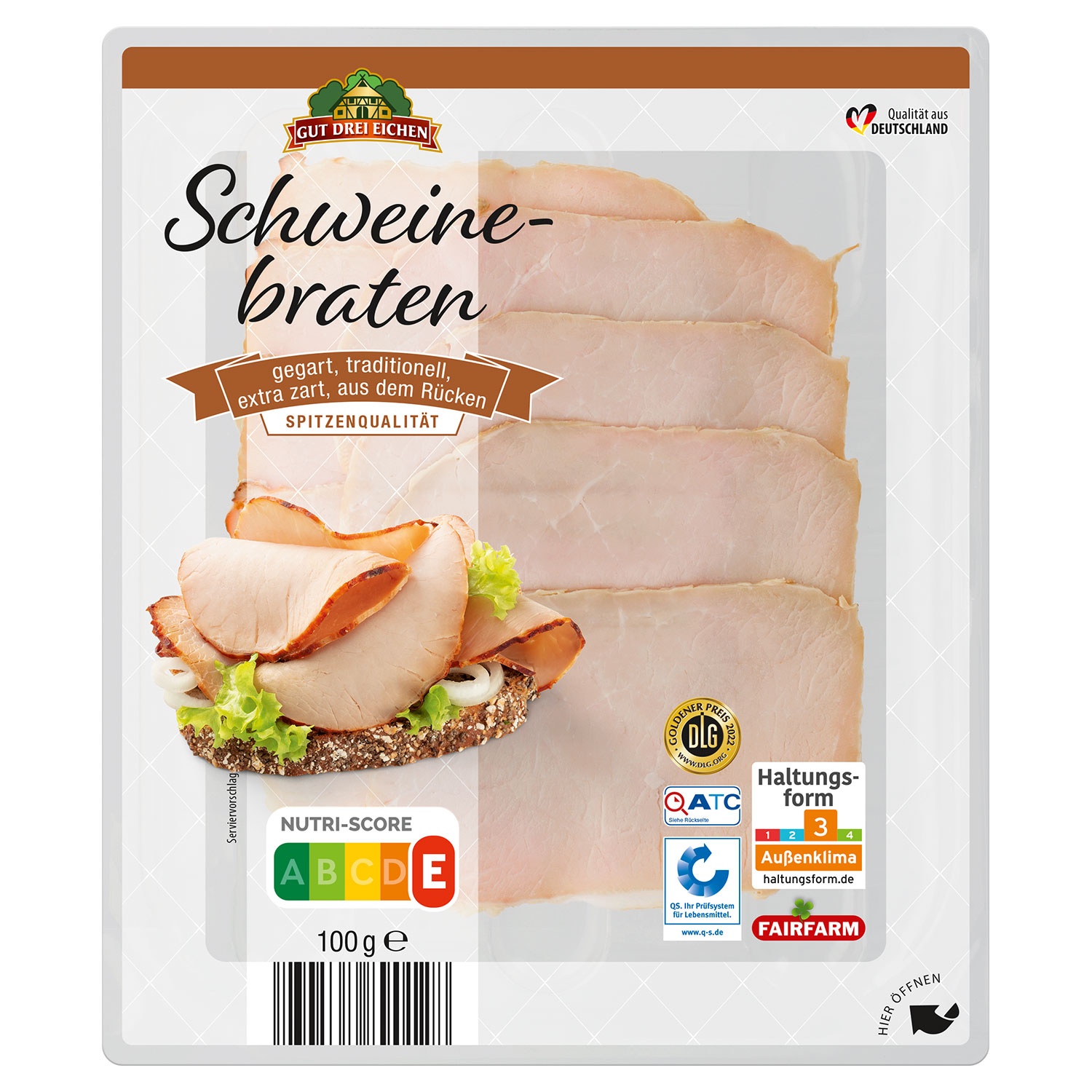 GUT DREI EICHEN Schweinebraten 100 g | ALDI SÜD