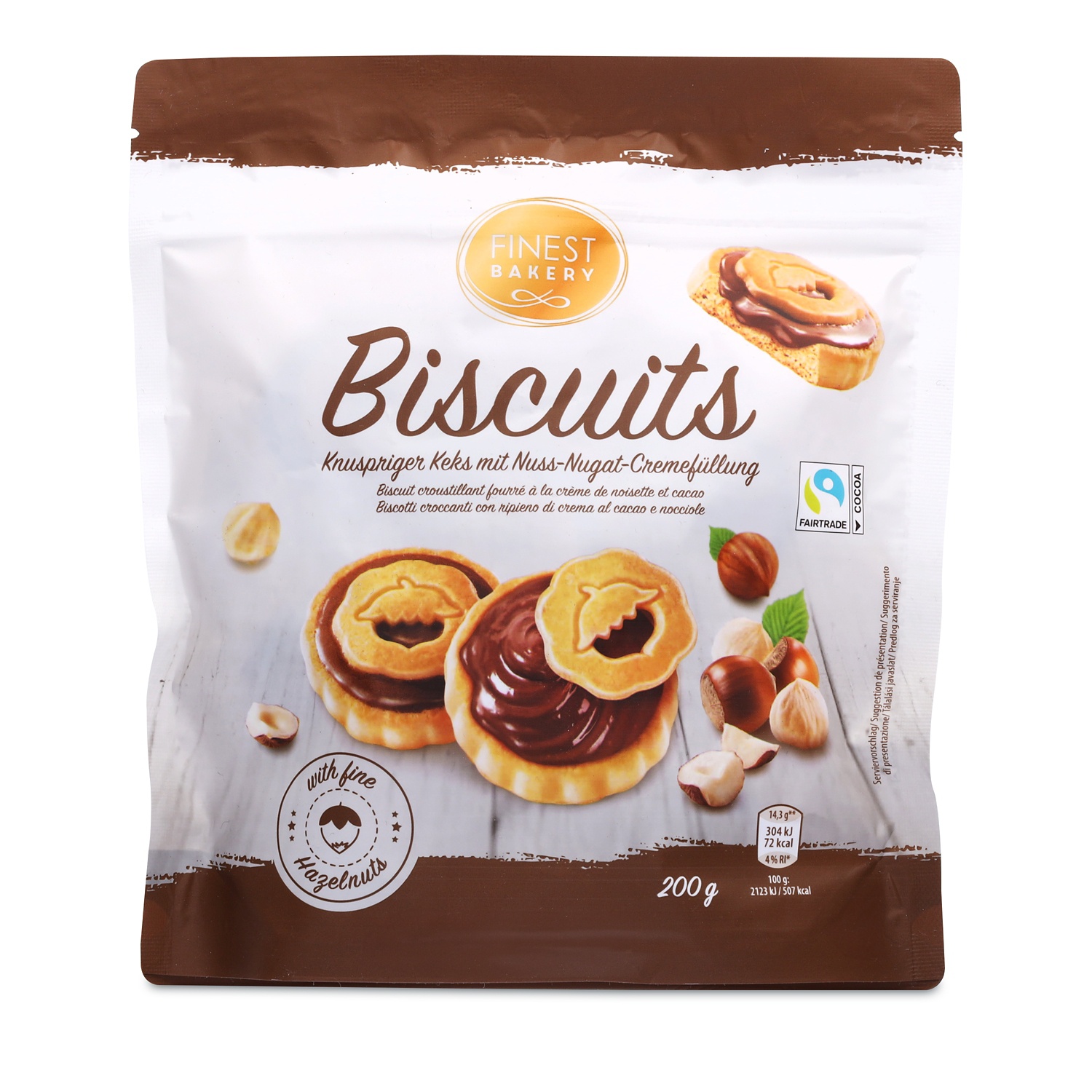 FINEST BAKERY Hazelnut Biscuits | HOFER