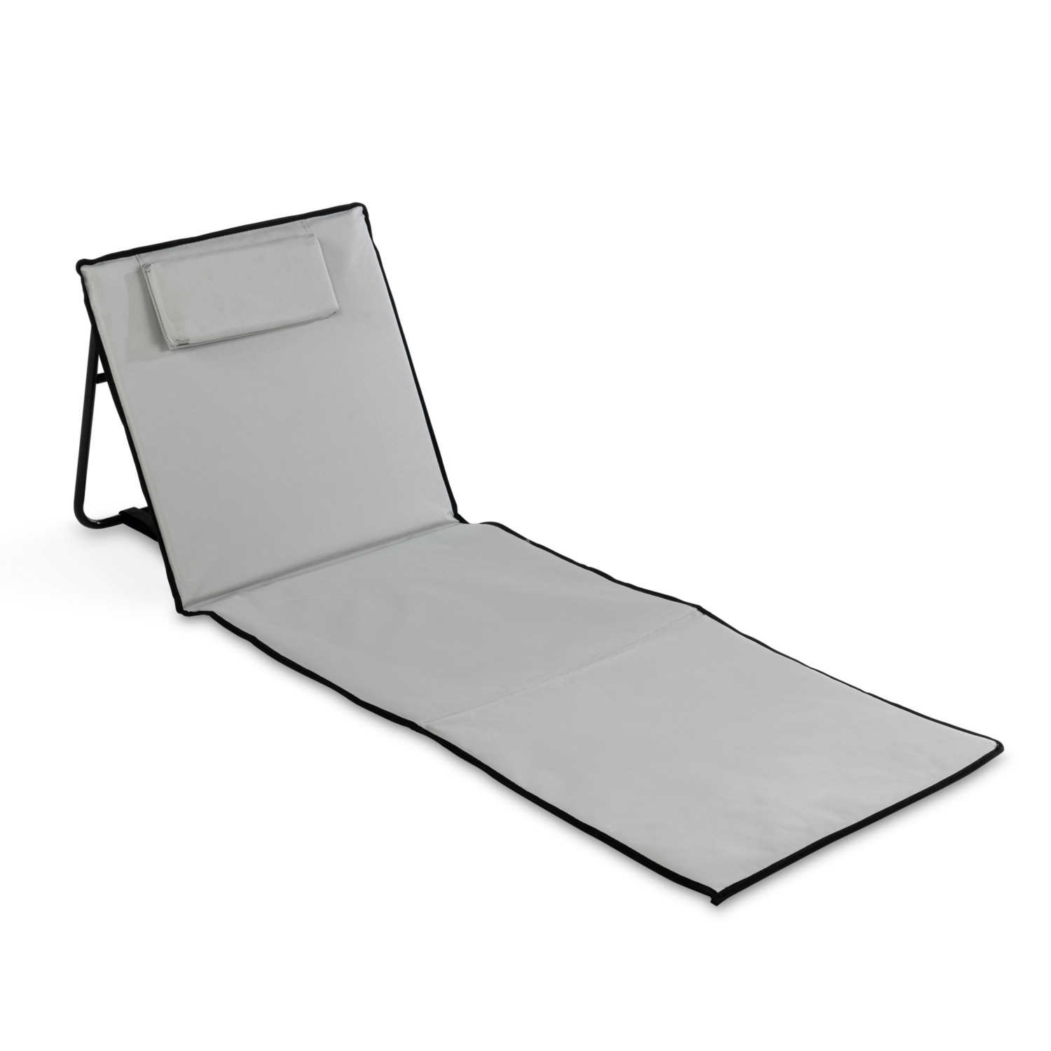 ADVENTURIDGE Faltbare Strandmatte, Grau | ALDI SUISSE