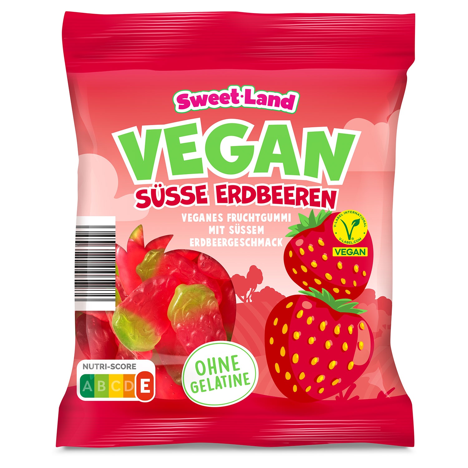 SWEETLAND Vegane Fruchtgummis 200 G ALDI S D