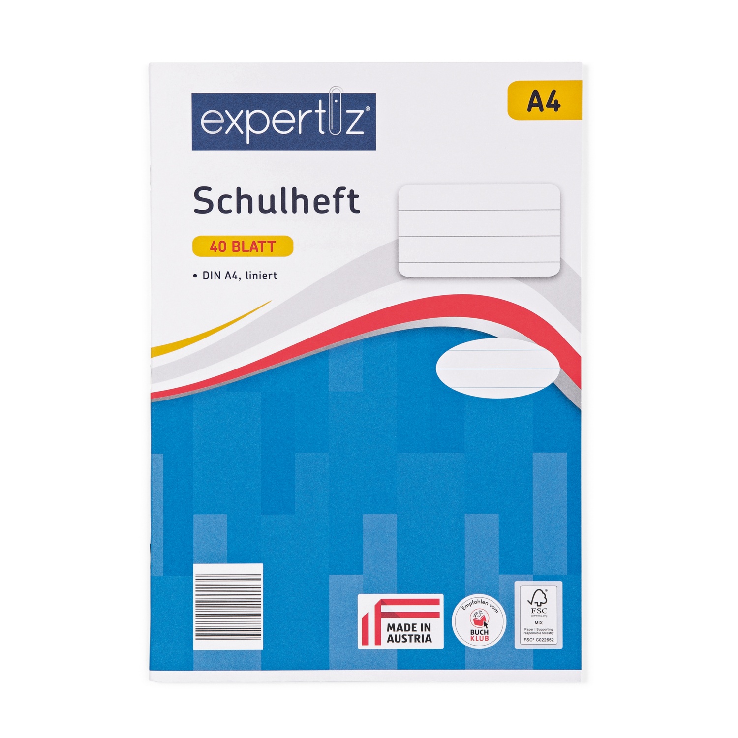 EXPERTIZ EXPERTIZ Schulheft, A4 Liniert | HOFER