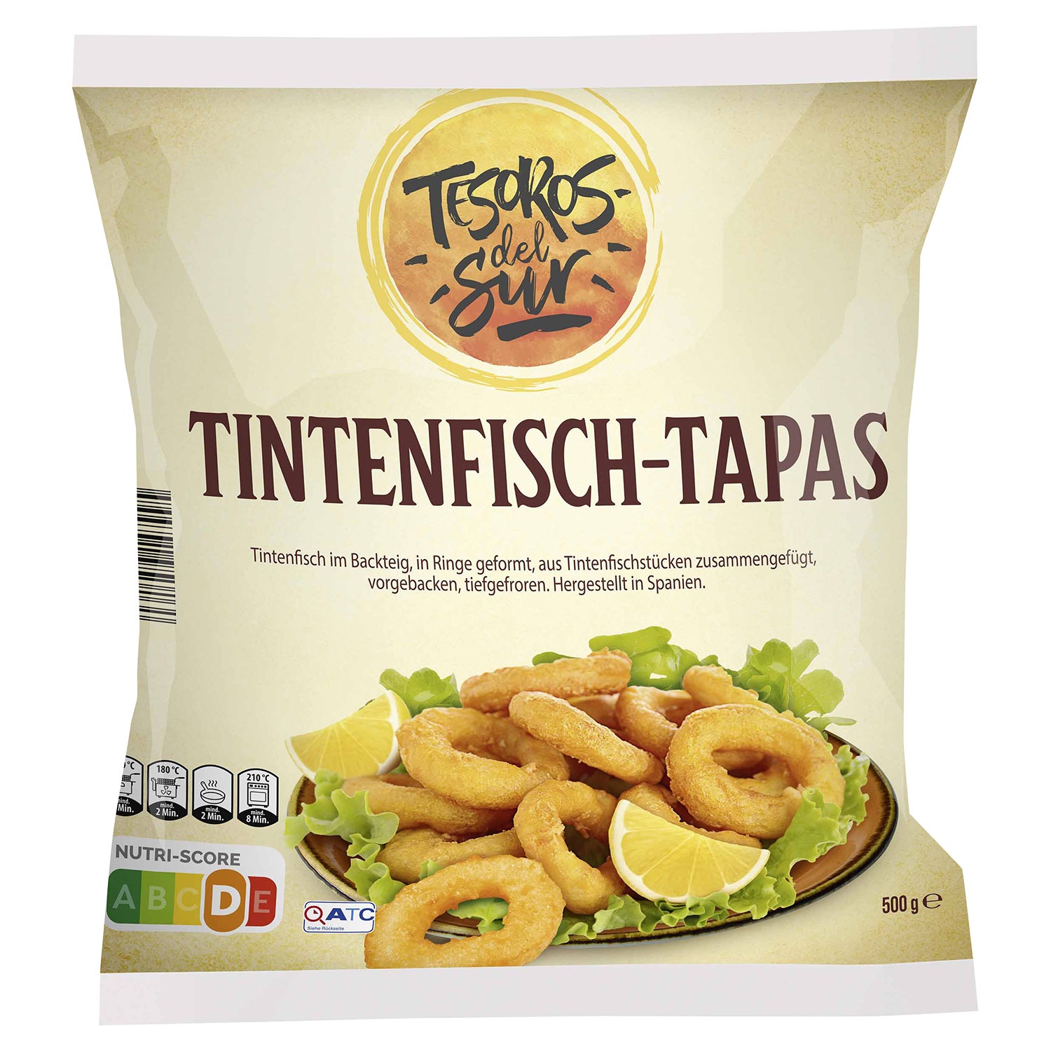 TESOROS DEL SUR Tintenfisch-Tapas 500 g | ALDI SÜD