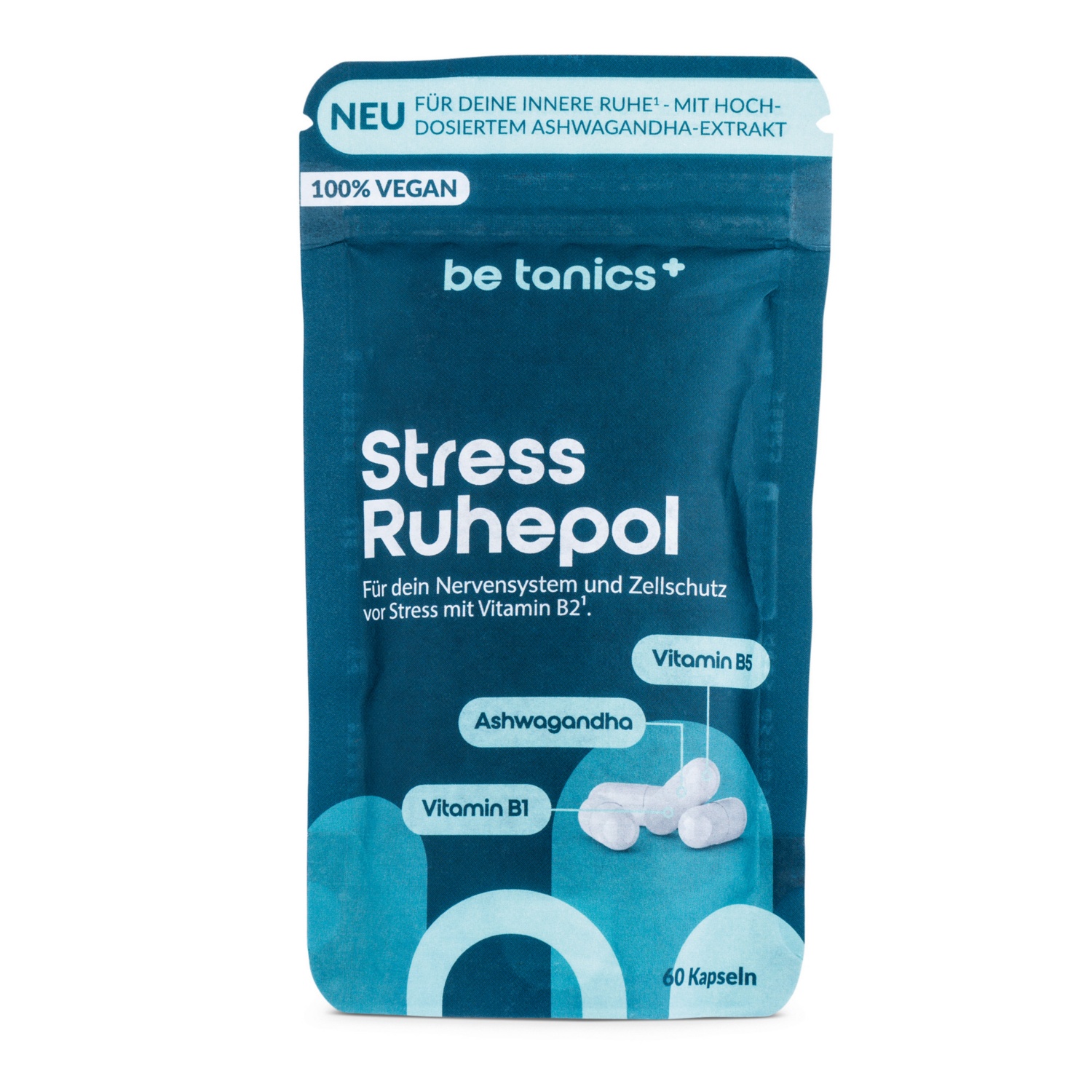 be tanics NEM Kapseln, Stress Ruhepol | ALDI SUISSE