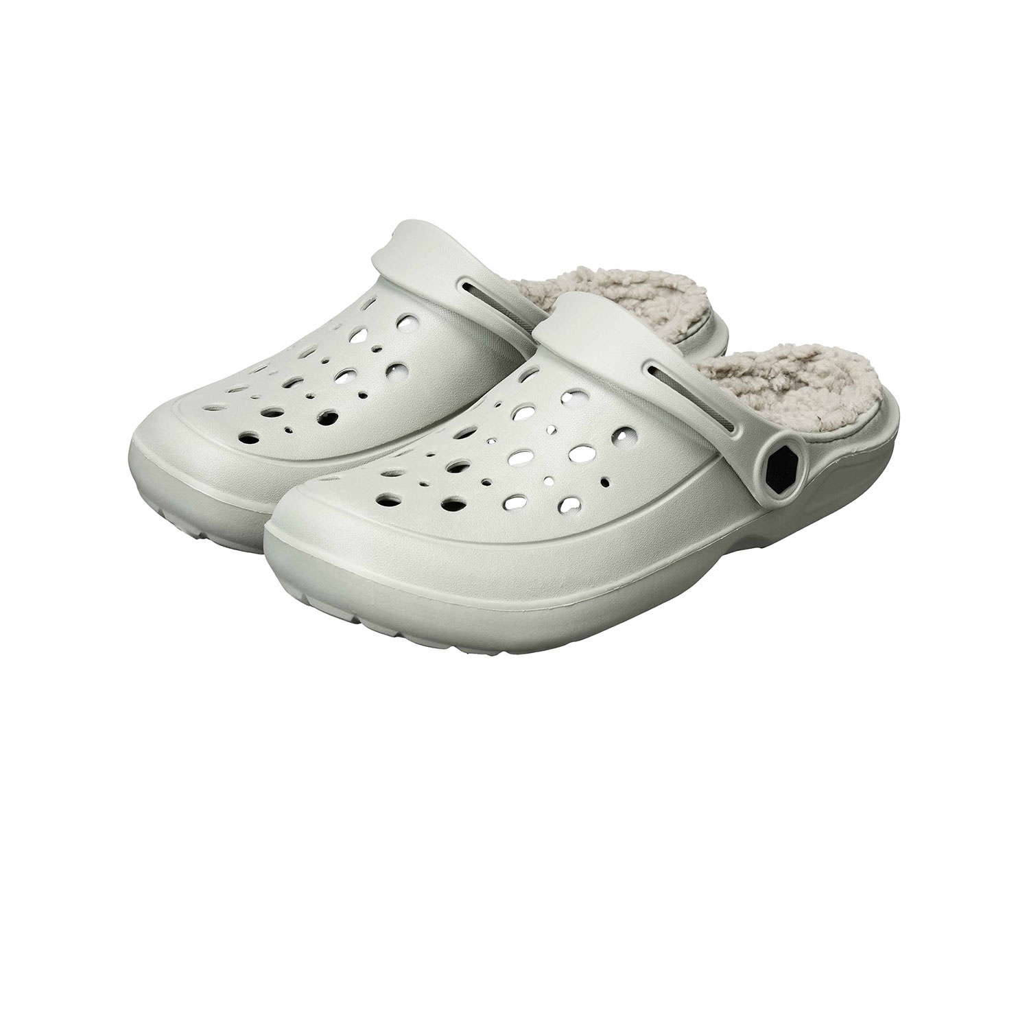 UP2FASHION, D H Gefütterte Clogs, Grau, 40 | ALDI SÜD