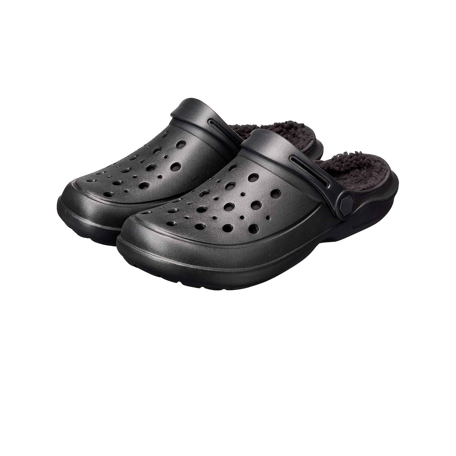 UP2FASHION, D H Gefütterte Clogs, Schwarz, 41 | ALDI SÜD