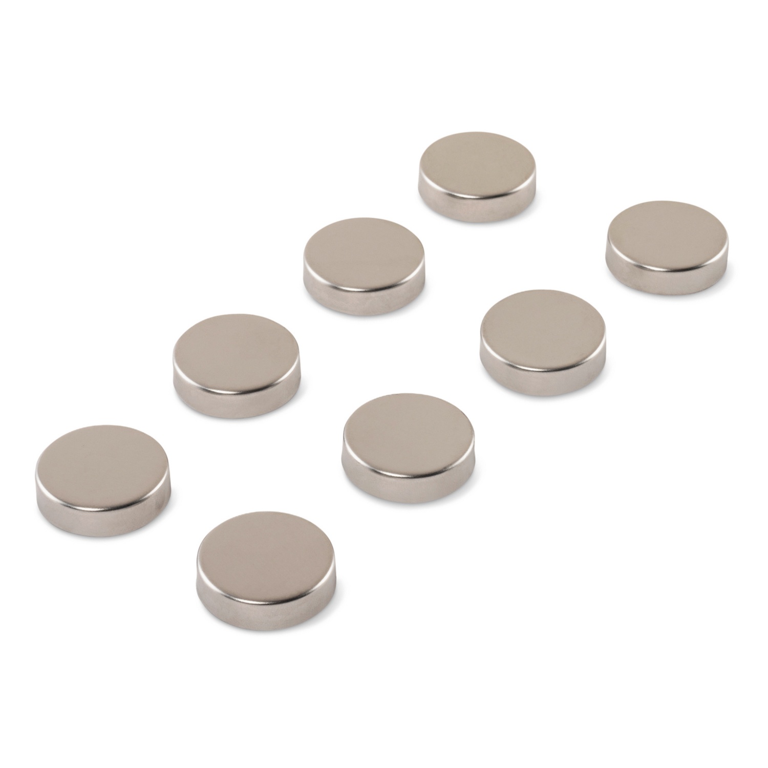 HOME CREATION Magnet-Sortiment, 8-teilig, Silber | HOFER