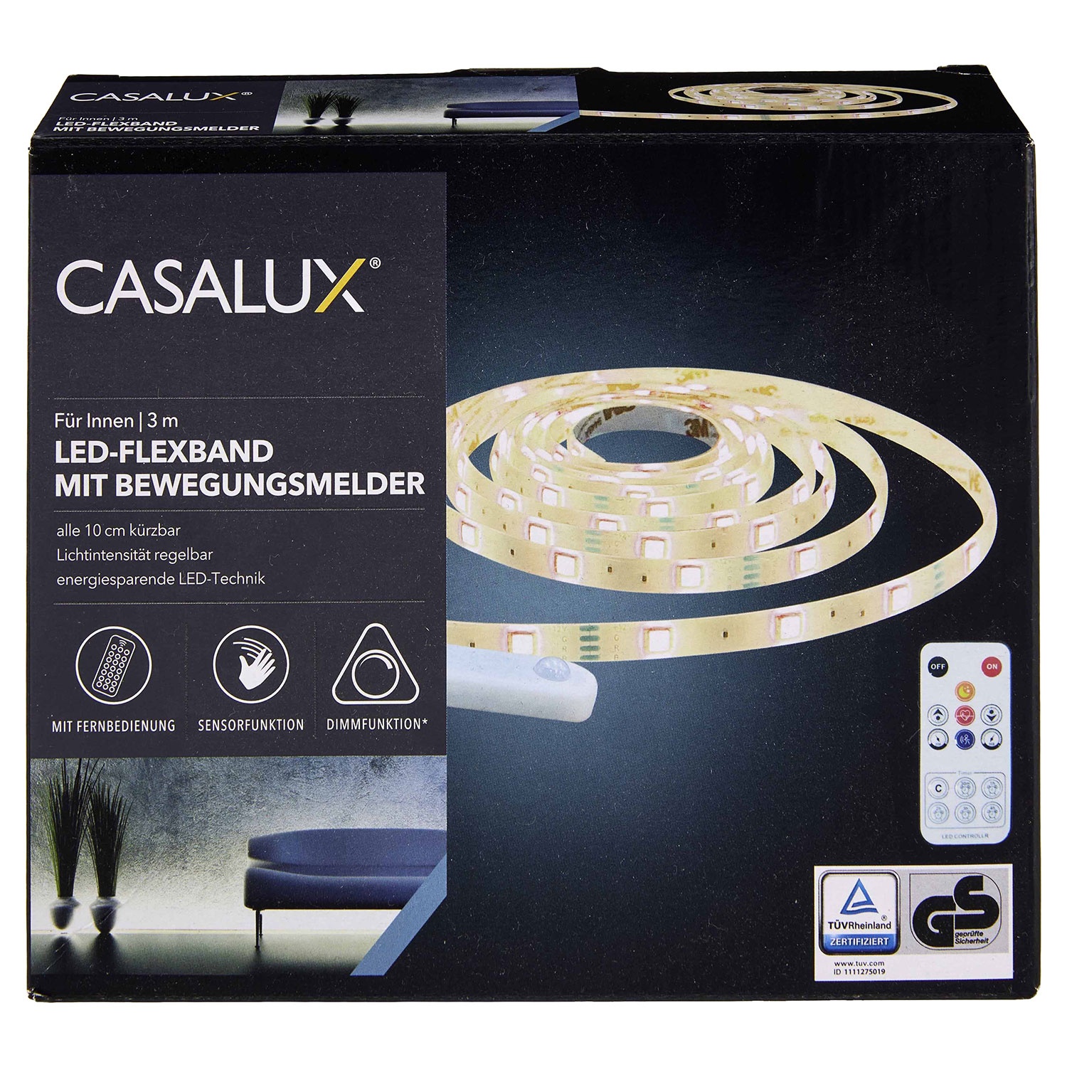 CASALUX, RGB-LED Flexband 3m, Warmweiß | ALDI SÜD